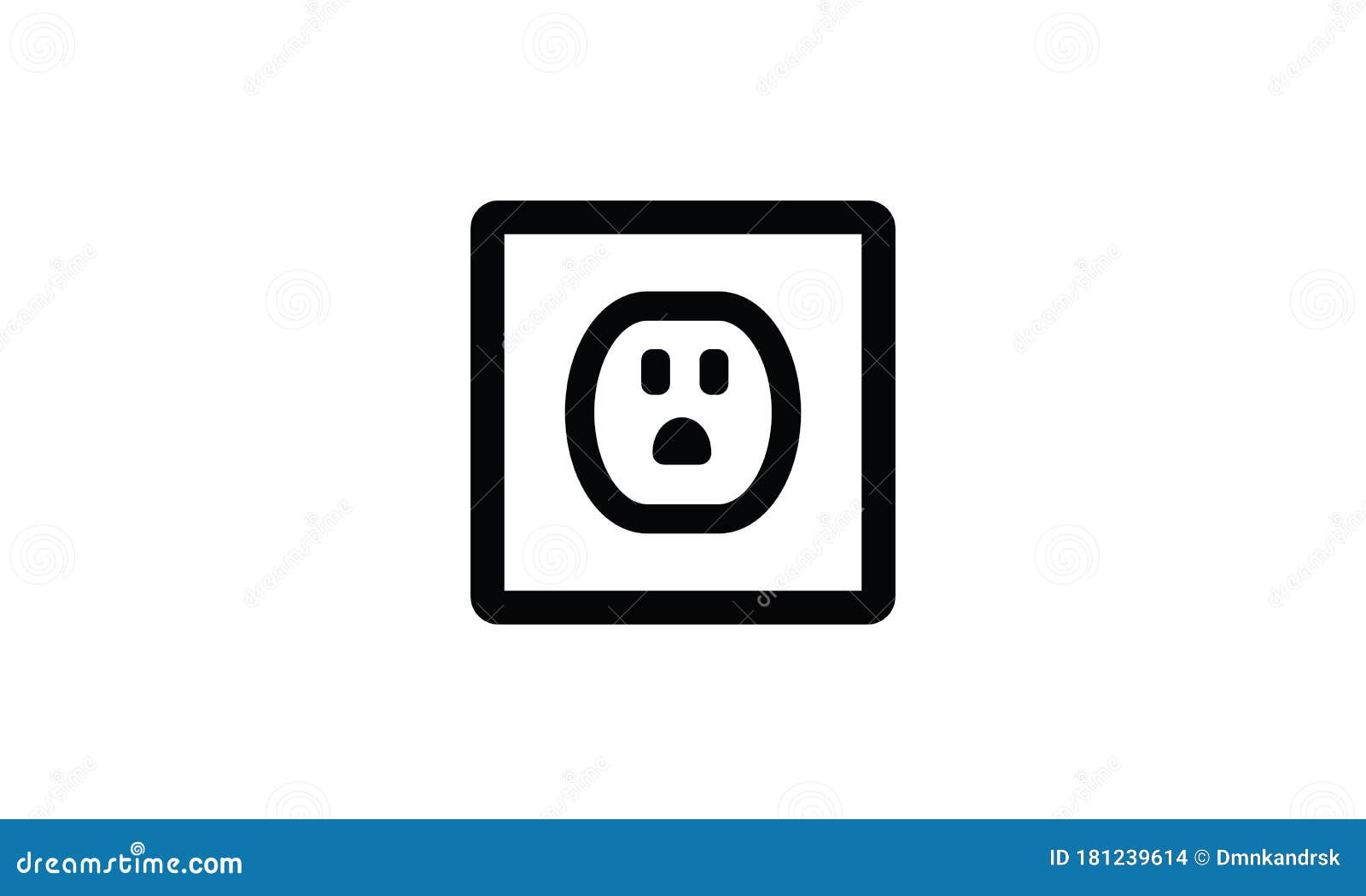 Electrical Plug Symbol Power Socket Illustration Stock Vector ...