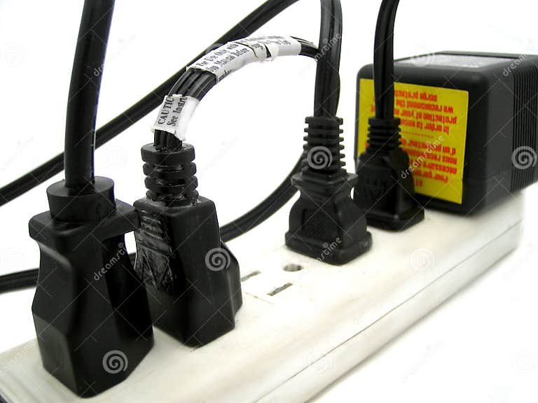Electrical plugs stock image. Image of chords, watts, safety - 364837