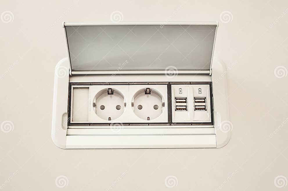 Electrical Plugs stock image. Image of plug, sparse, peripheral - 53740413