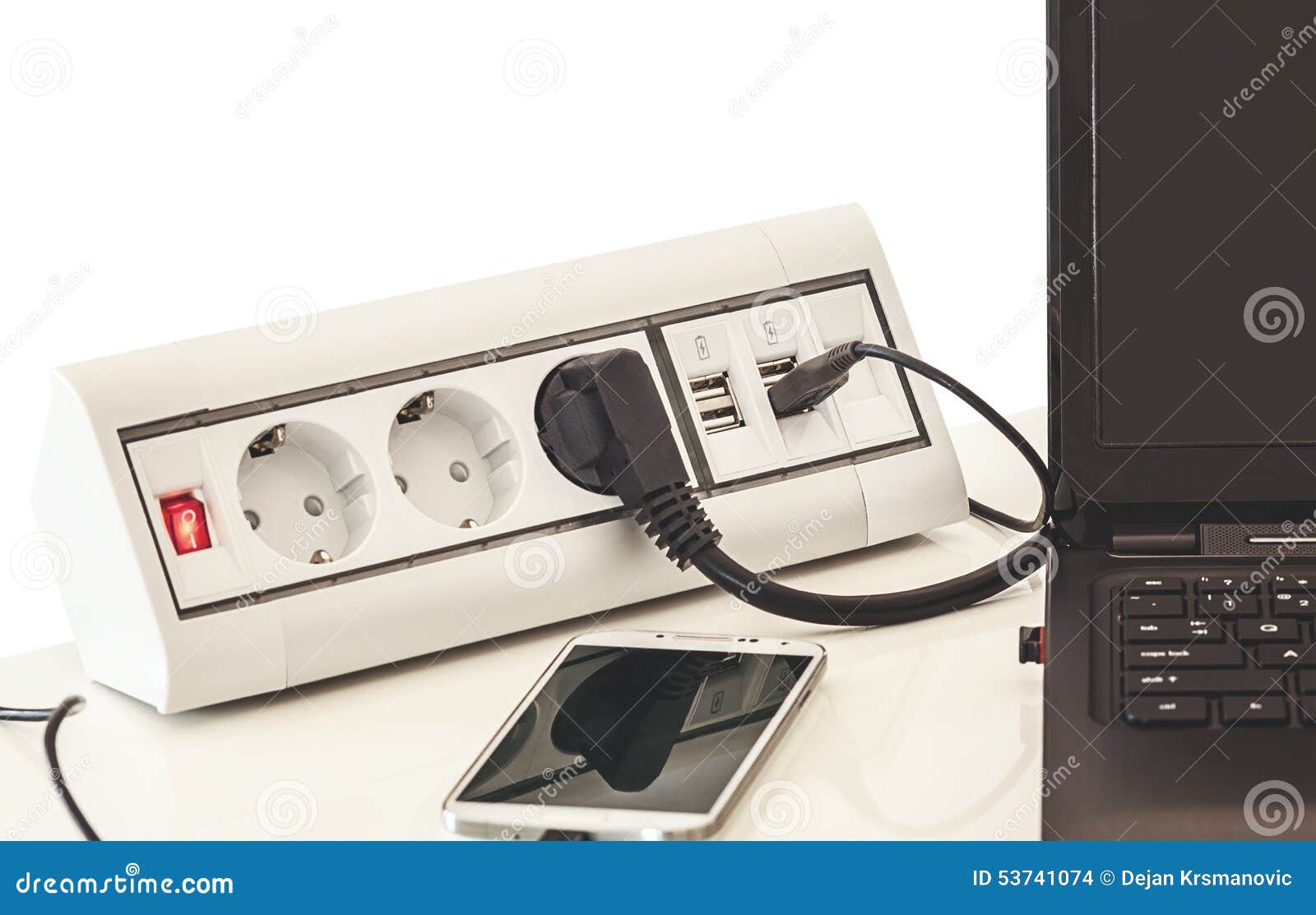 Electrical Plugs stock photo. Image of plug, energy, modern - 53741074