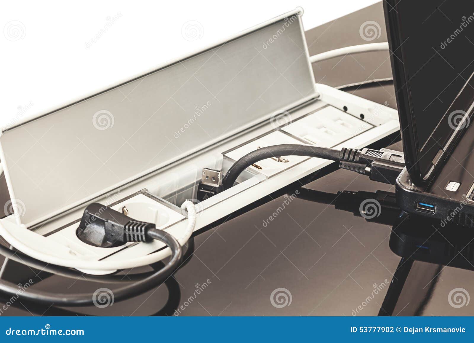 Electrical Plugs stock photo. Image of modern, peripheral - 53777902