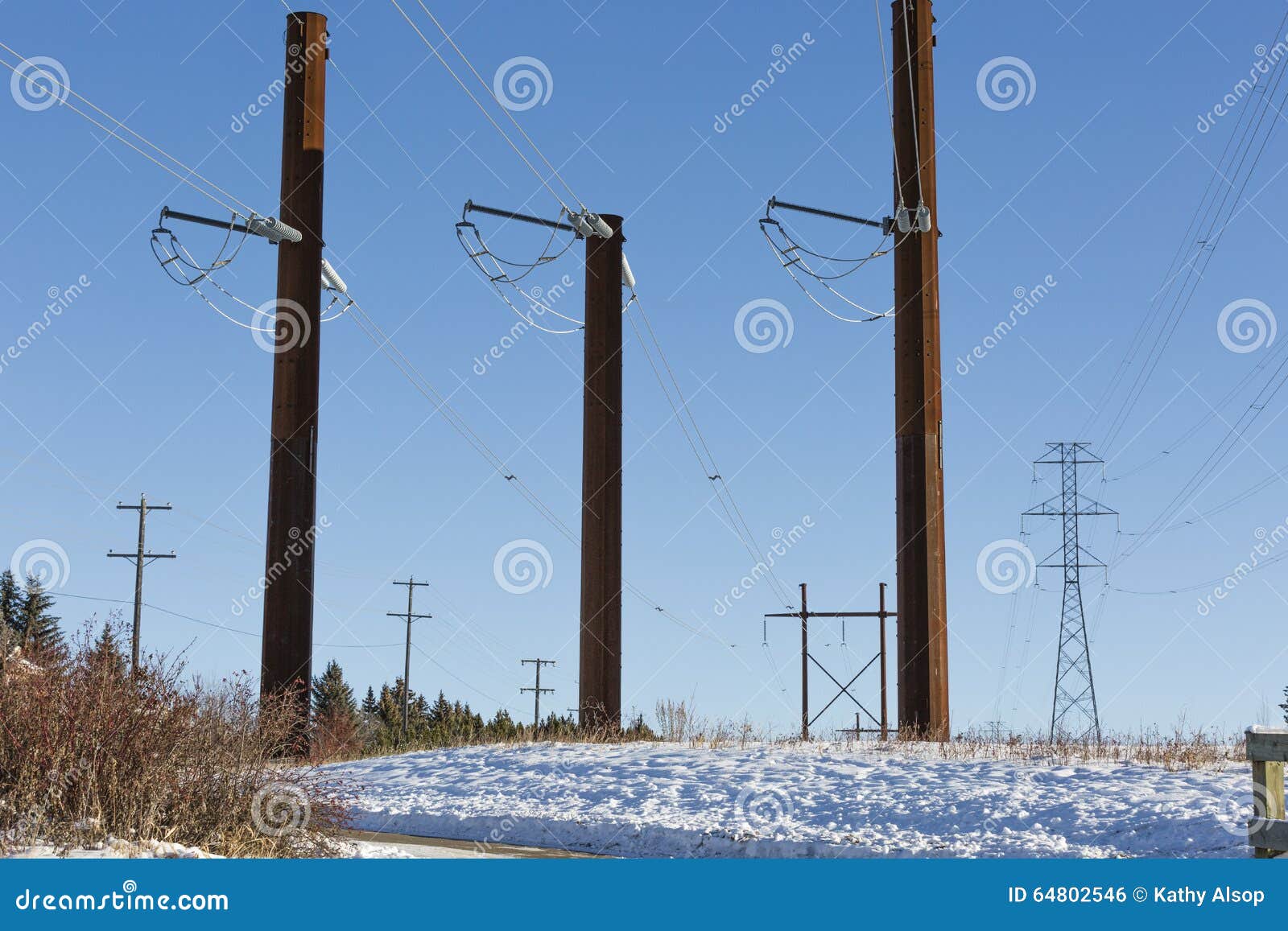 Electrical post stock photo. Image of electricity, current - 64802546