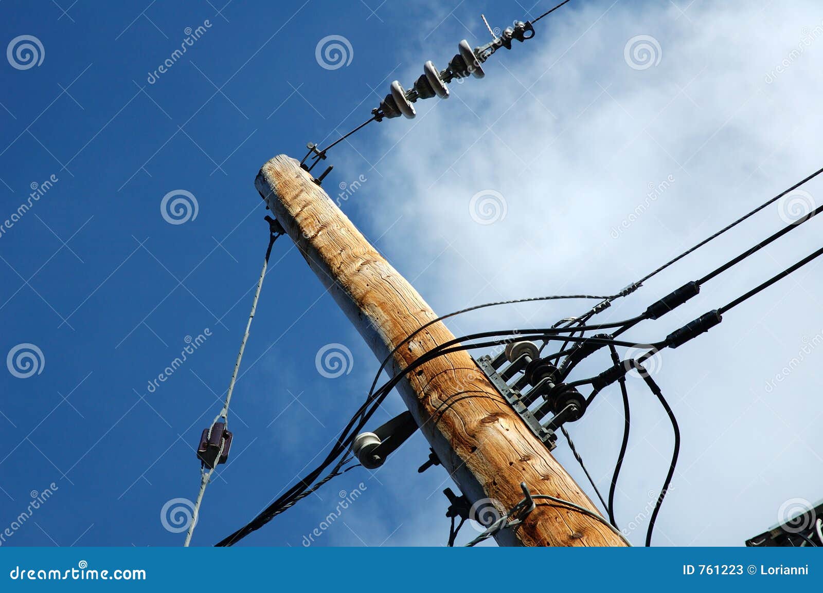 Electrical post outdoors stock image. Image of coming, wave - 761223