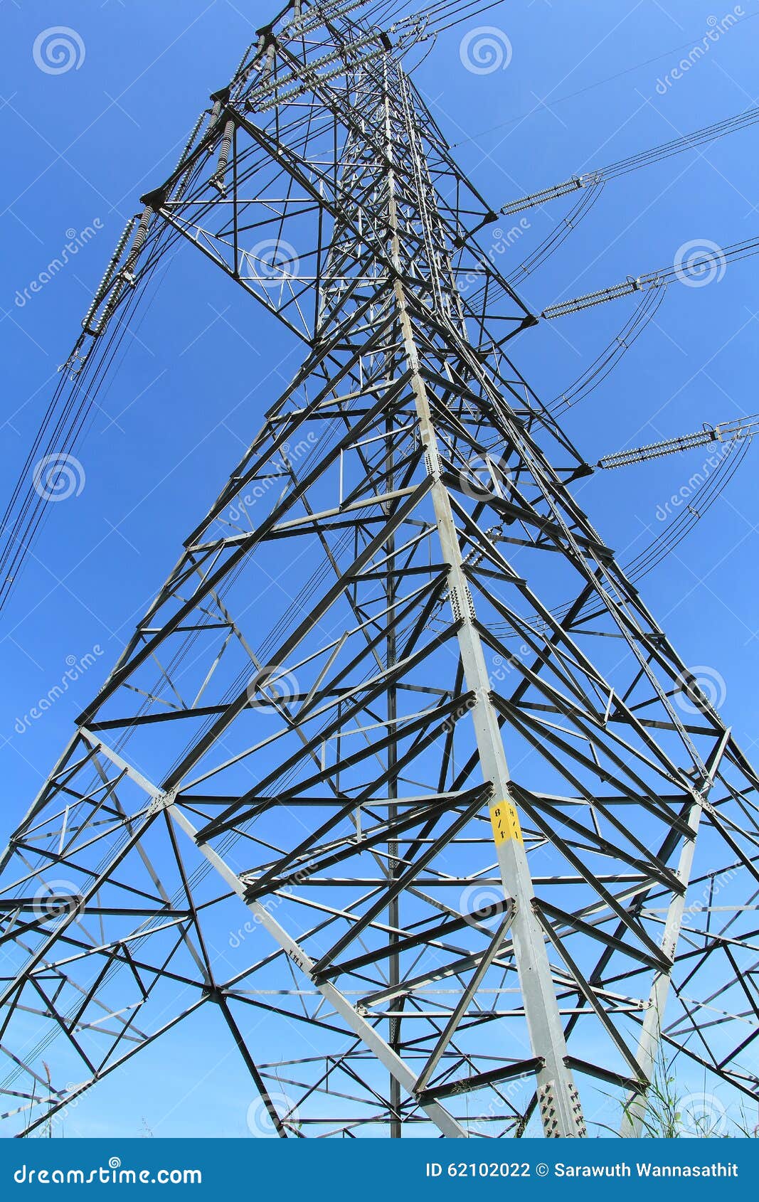 Electrical power line stock photo. Image of environment - 62102022