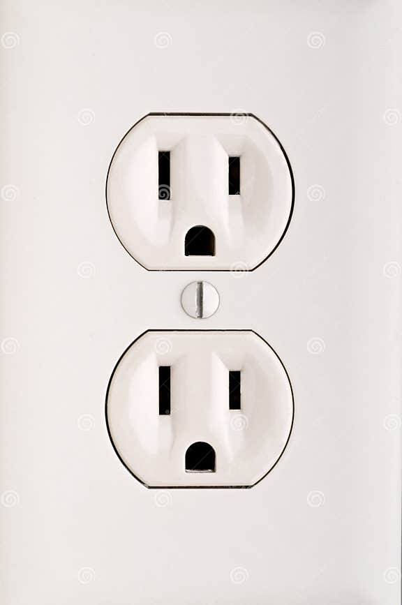 Electrical power oulet stock photo. Image of wall, current - 7110372