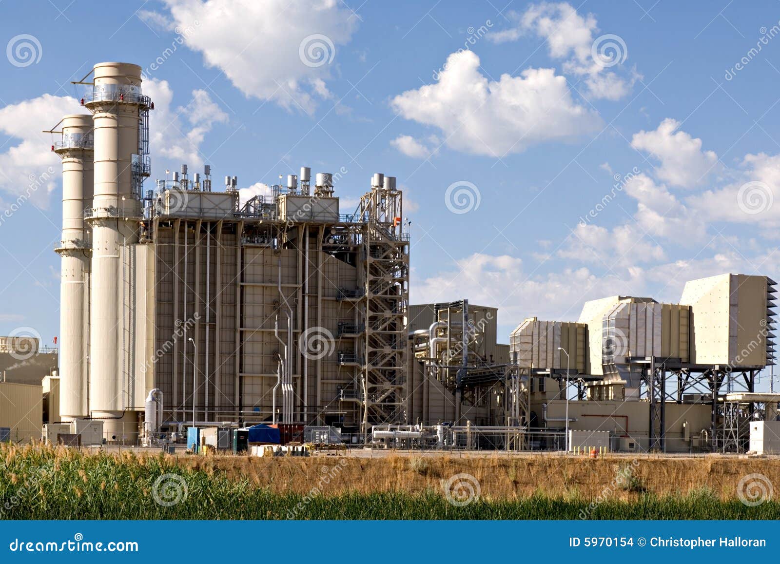 Electrical power plant stock photo. Image of corporation - 5970154