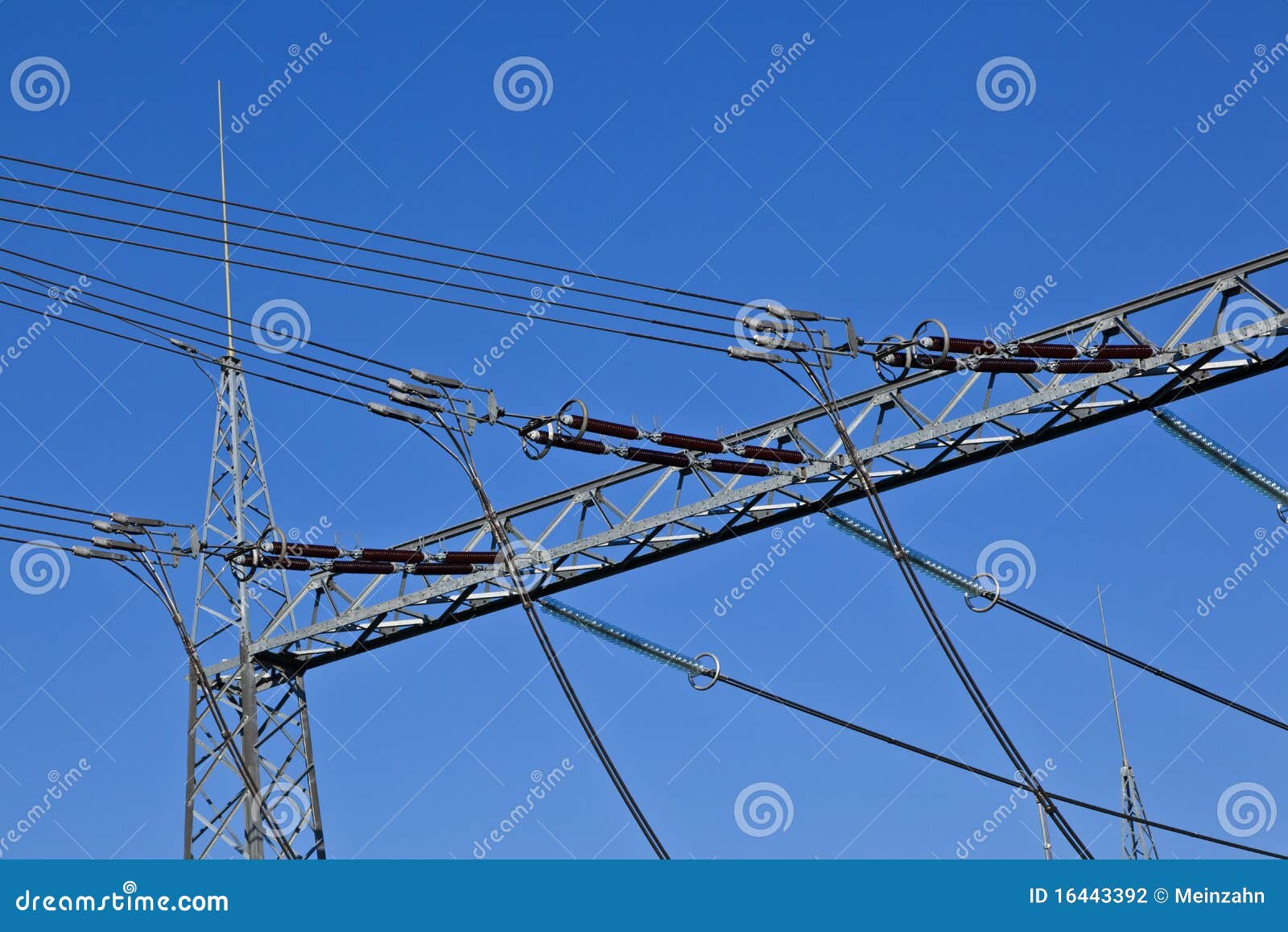Electrical Power Plant with Sky Stock Photo - Image of copyspace, power ...