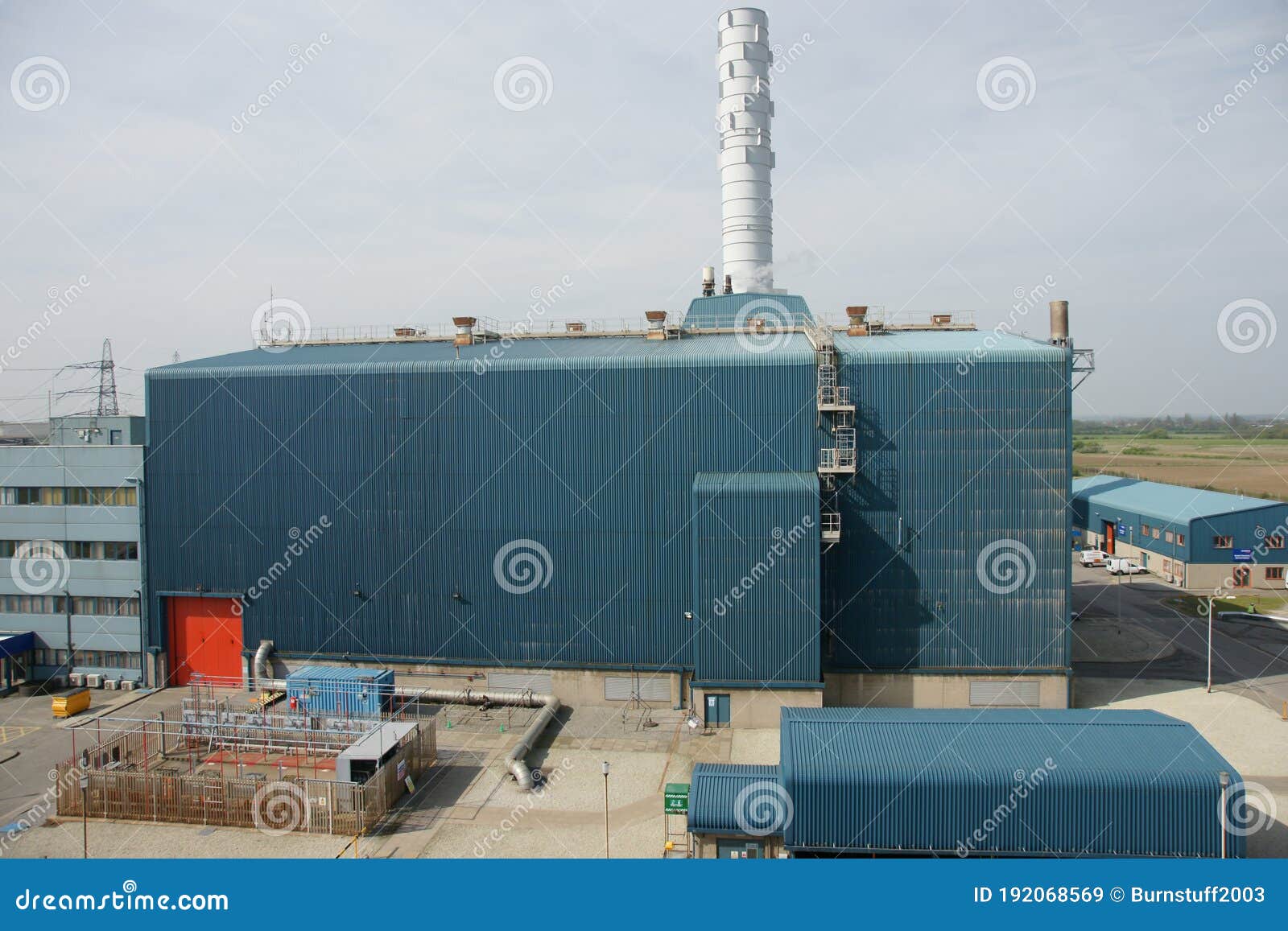 Electrical Power Station, National Grid, Electricity Stock Image ...