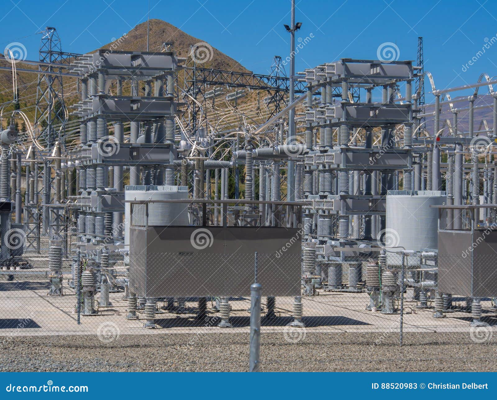 Electrical Power Station Stock Image | CartoonDealer.com #5771011