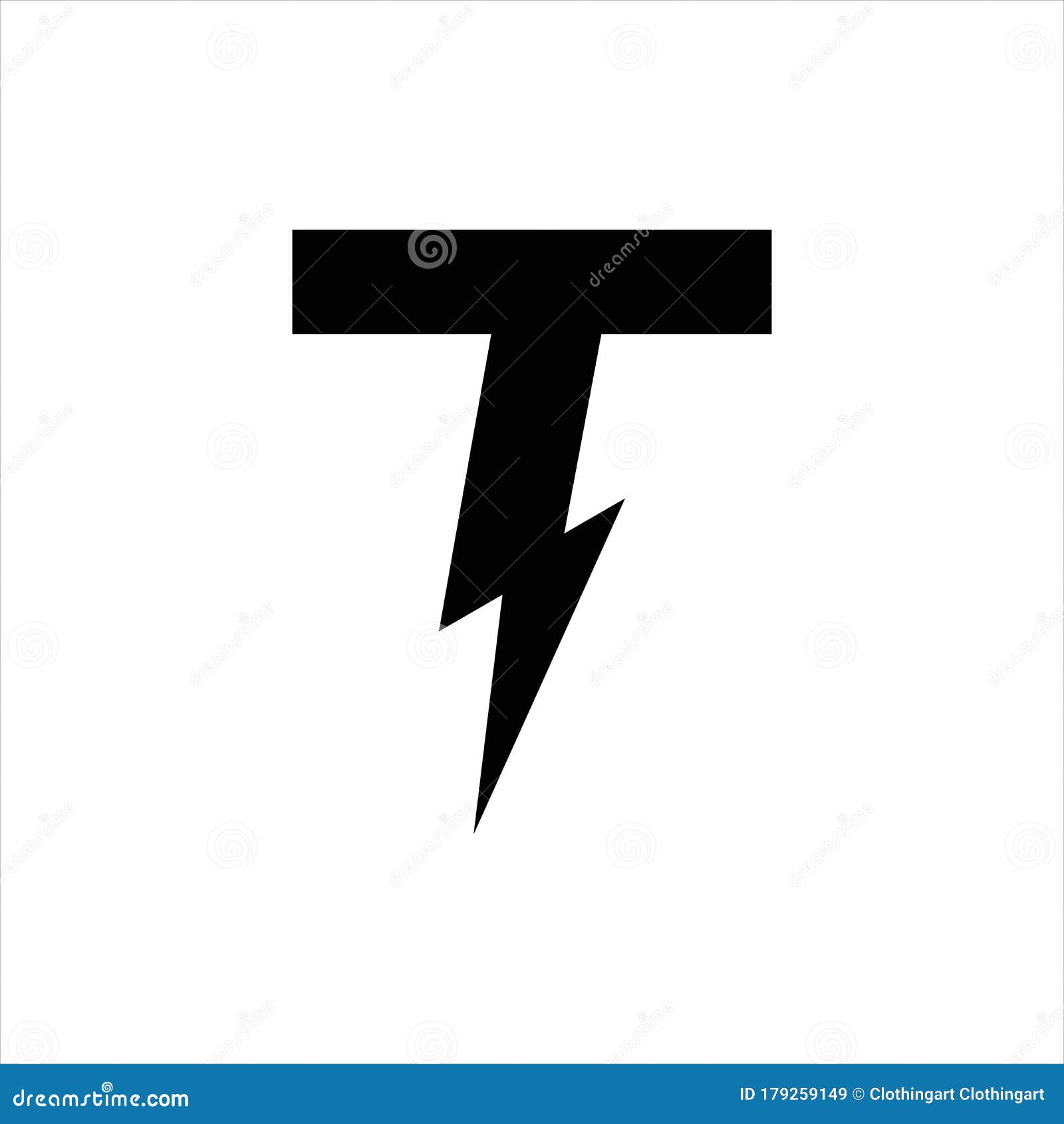 Electrical Power - Vector Illustration - an Icon and Logo Featuring a T ...