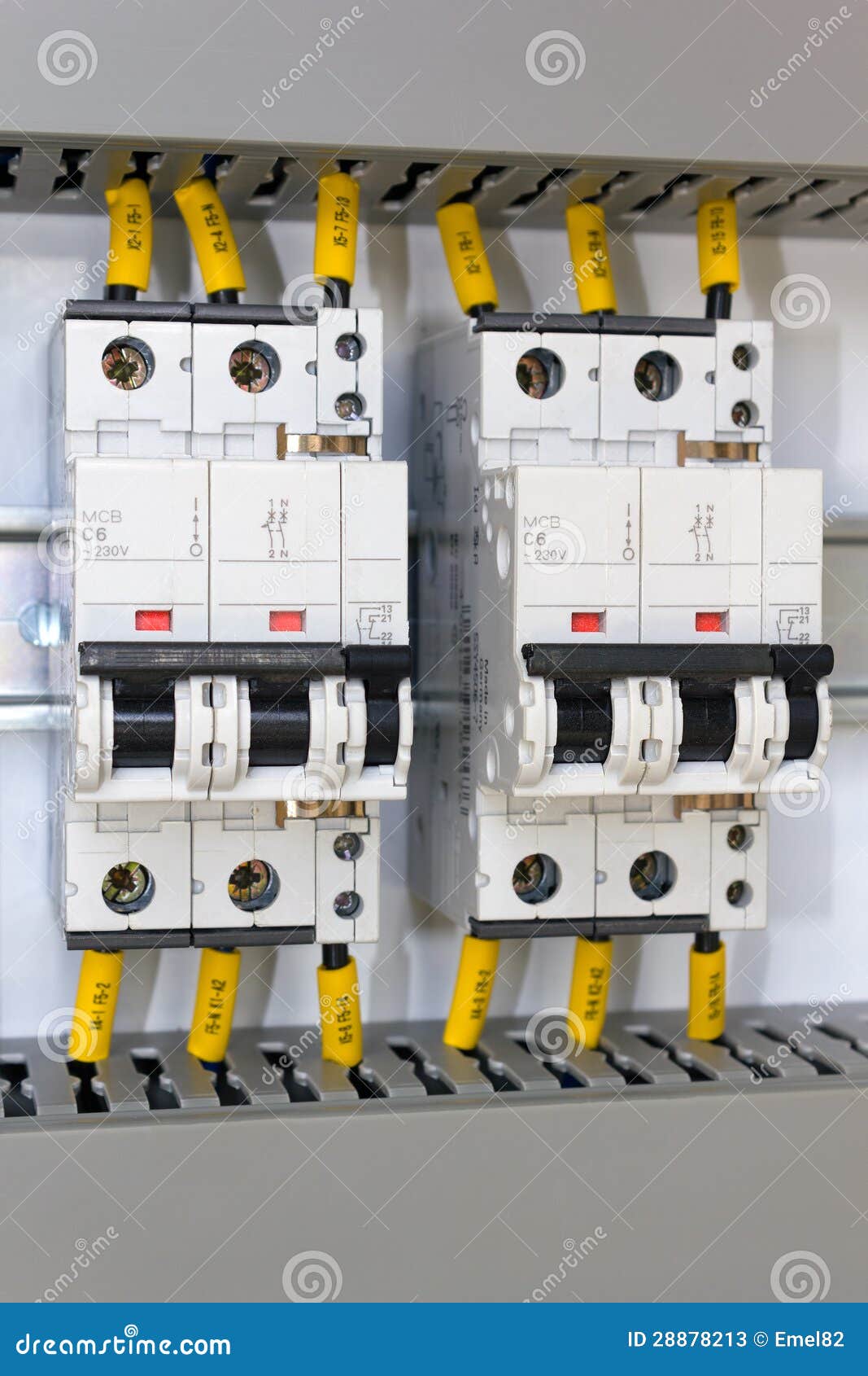 Electrical protection stock image. Image of ampere, connect - 28878213