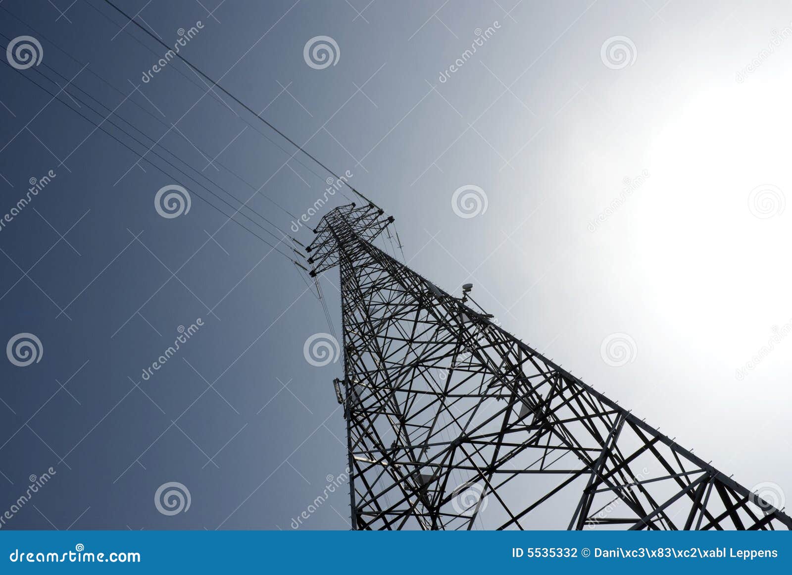 ELECTRICAL PYLONS stock photo. Image of engineering, environment - 5535332