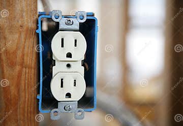Electrical Receptacle stock image. Image of home, repair - 2803345