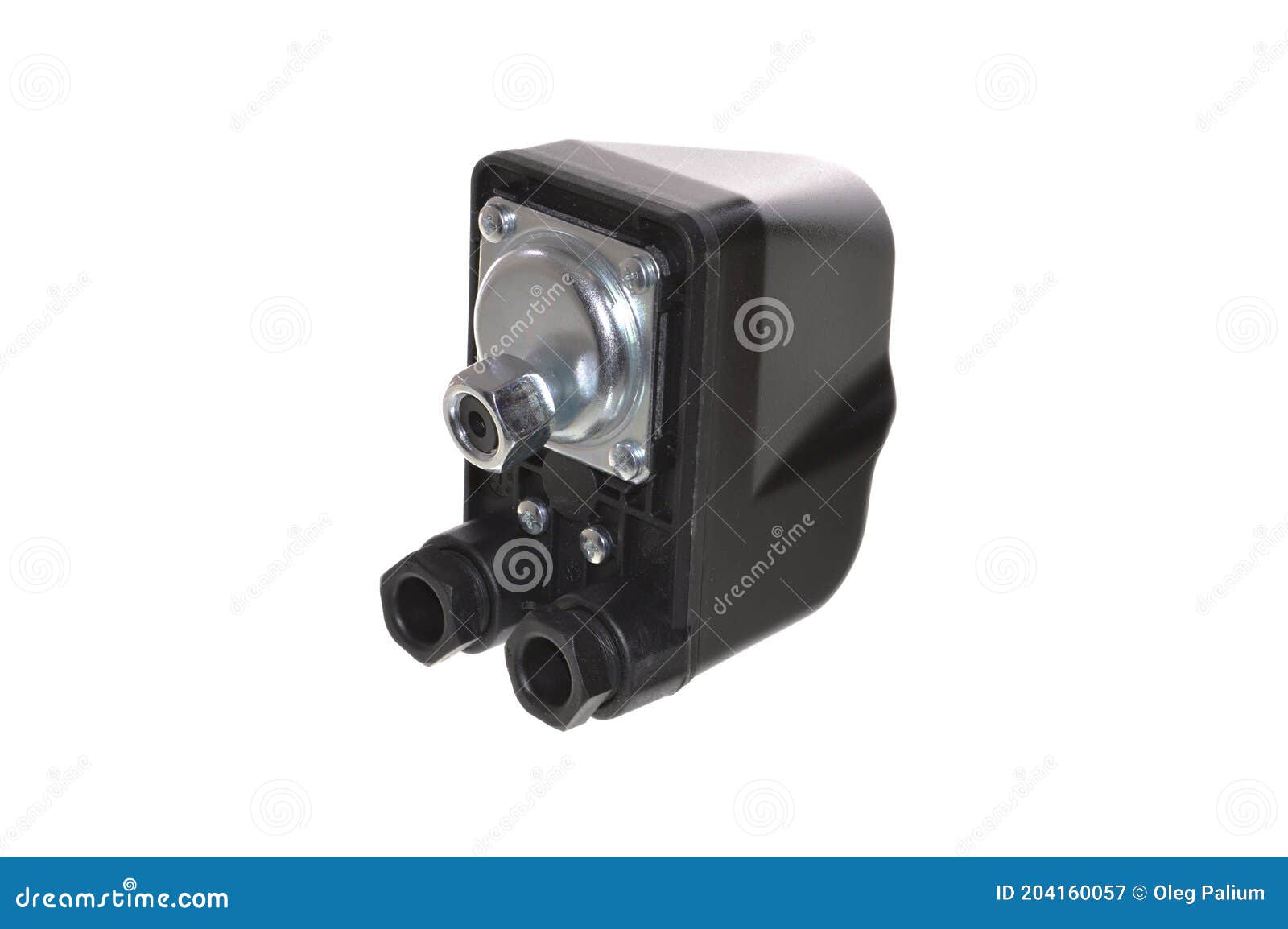 Electrical Relay Isolated on White Background Stock Image - Image of ...