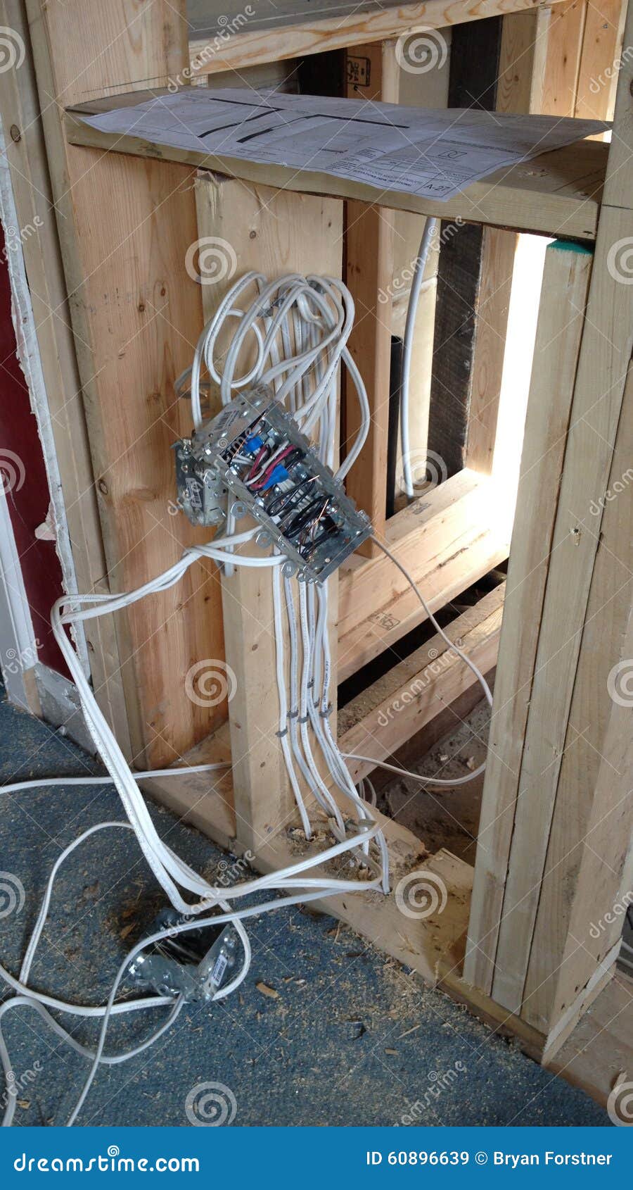 Electrical Renovation stock image. Image of nails, electrical - 60896639