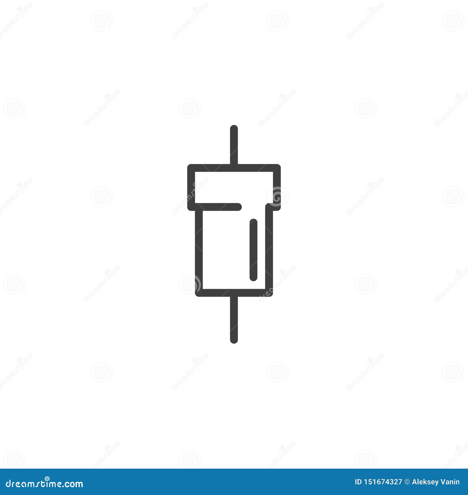 Electrical Resistor Icons Set Cartoon Vector. Various Resistor And ...