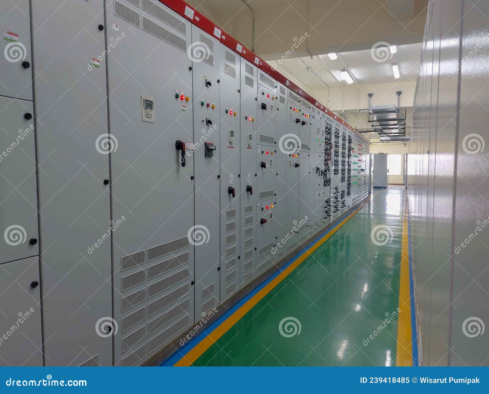 Electrical Room stock image. Image of circuit, connection - 239418485