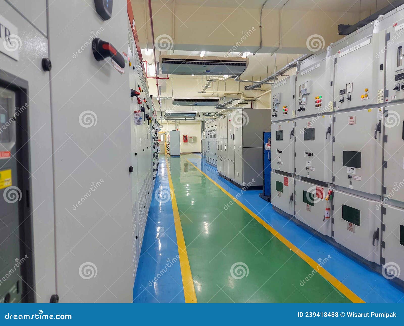 Electrical Room stock photo. Image of flooring, energy - 239418488