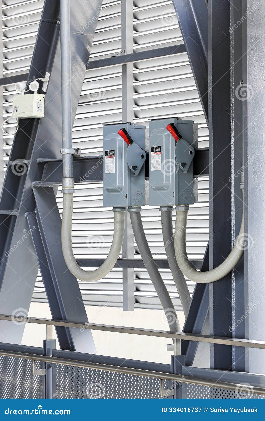 Electrical Safety Switch Box, Main Breakers, the Power Cut or ...