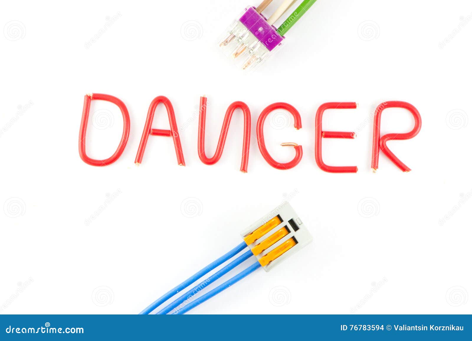 Electrical safety warning stock illustration. Illustration of icons ...