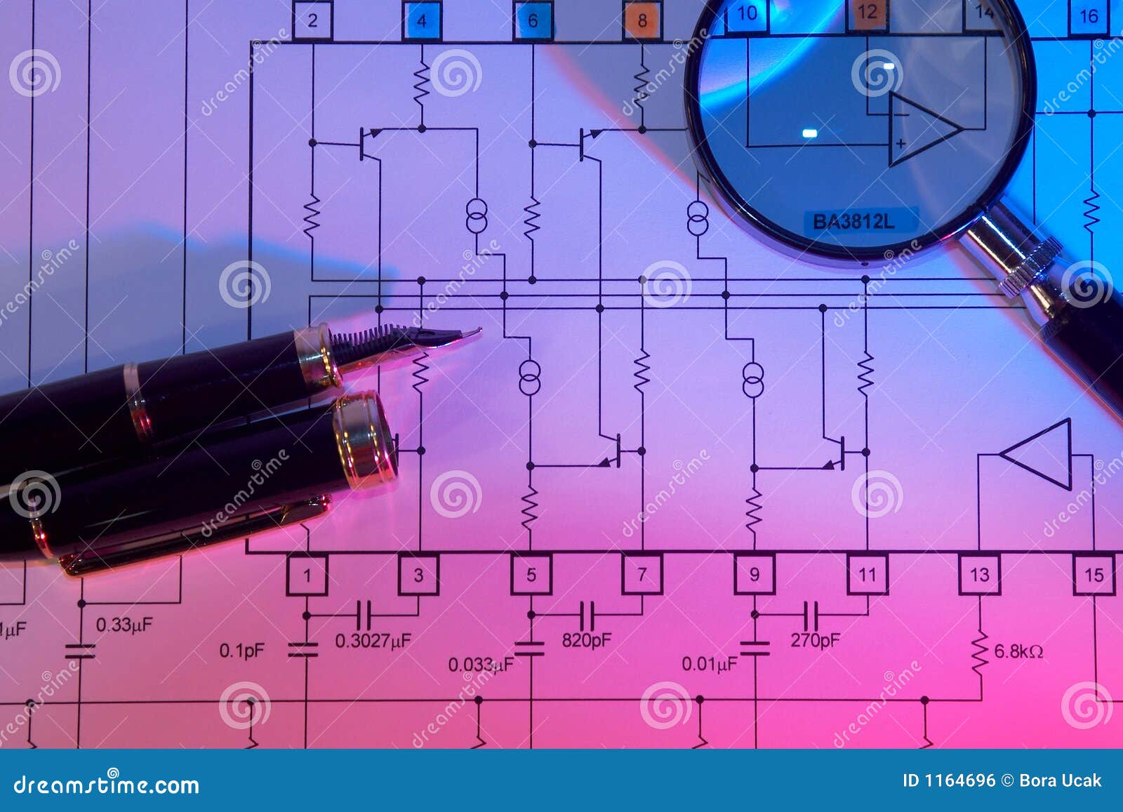 Electrical scheme stock photo. Image of layout, design - 1164696