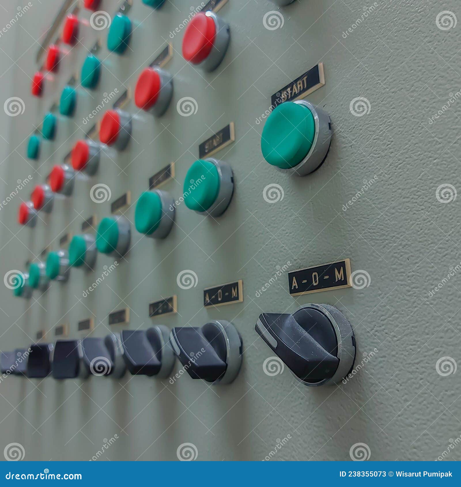 Electrical Selector Switch,button Switch Stock Image - Image of motor ...
