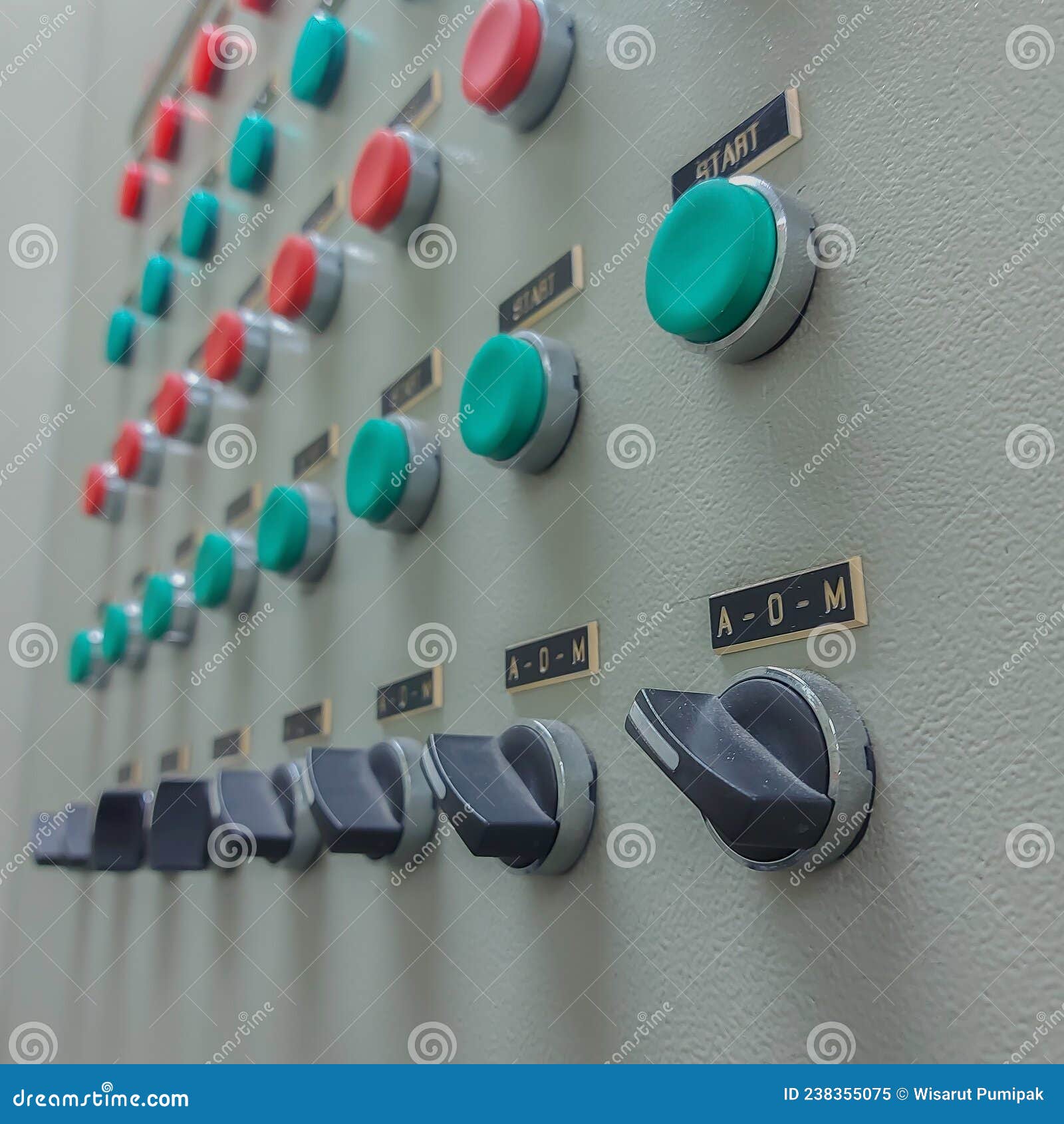 Electrical Selector Switch,button Switch Stock Image - Image of button ...