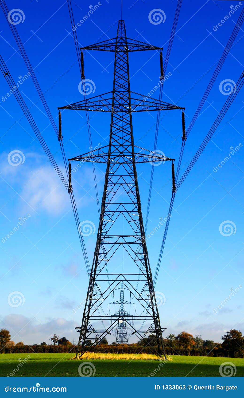 Electrical sentries stock image. Image of deface, steel - 1333063