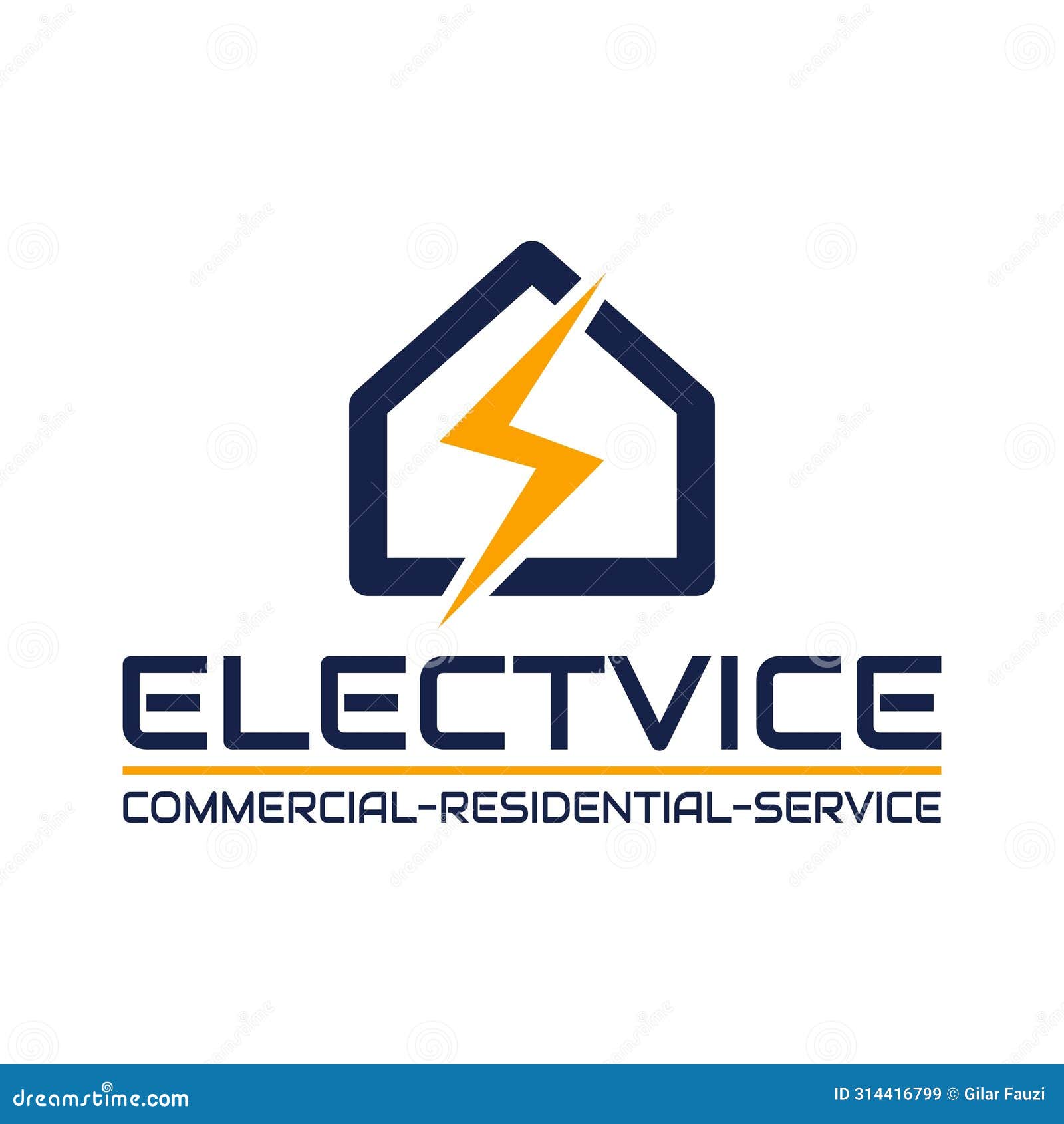 Electrical shop logo stock vector. Illustration of shape - 314416799