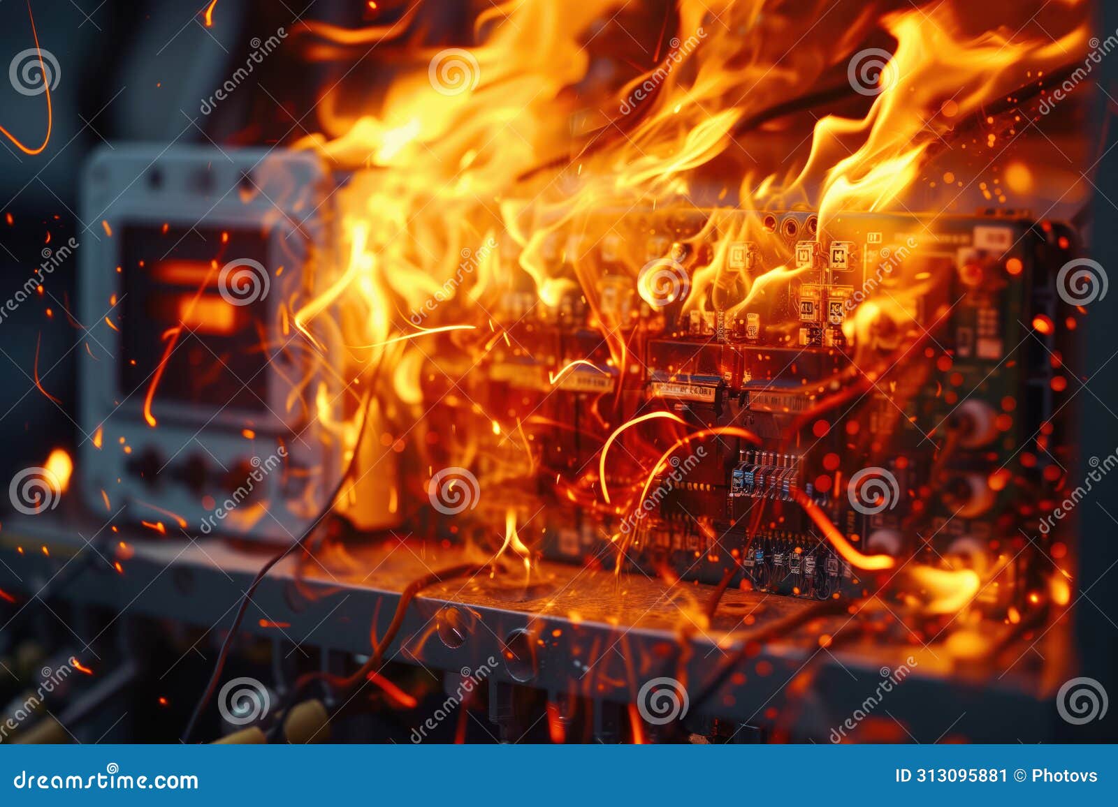 Electrical Short Circuit Involving High Voltage Power Board Terminal ...