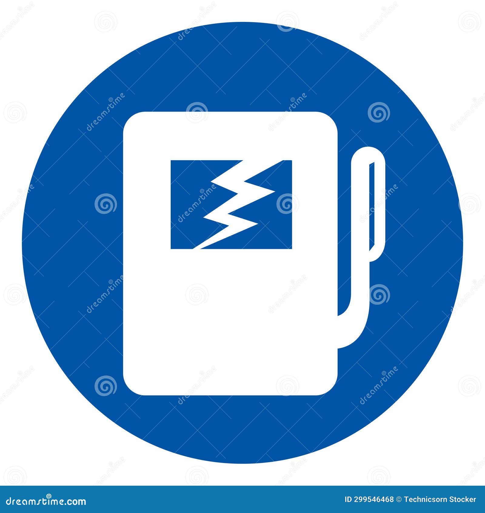 Electrical Shut Off Symbol Sign, Vector Illustration, Isolate on White ...