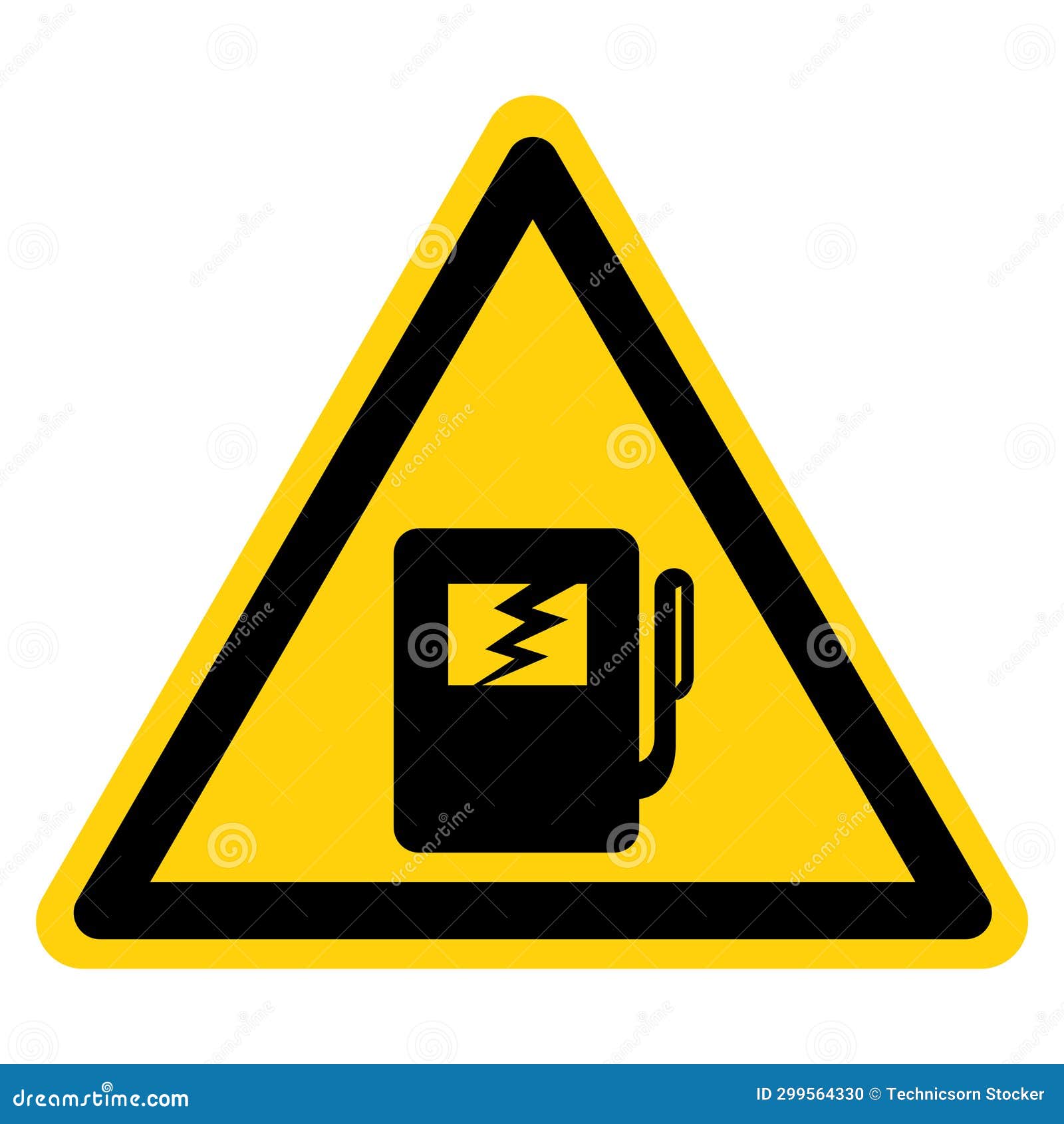 Electrical Shut Off Symbol Sign, Vector Illustration, Isolate on White ...