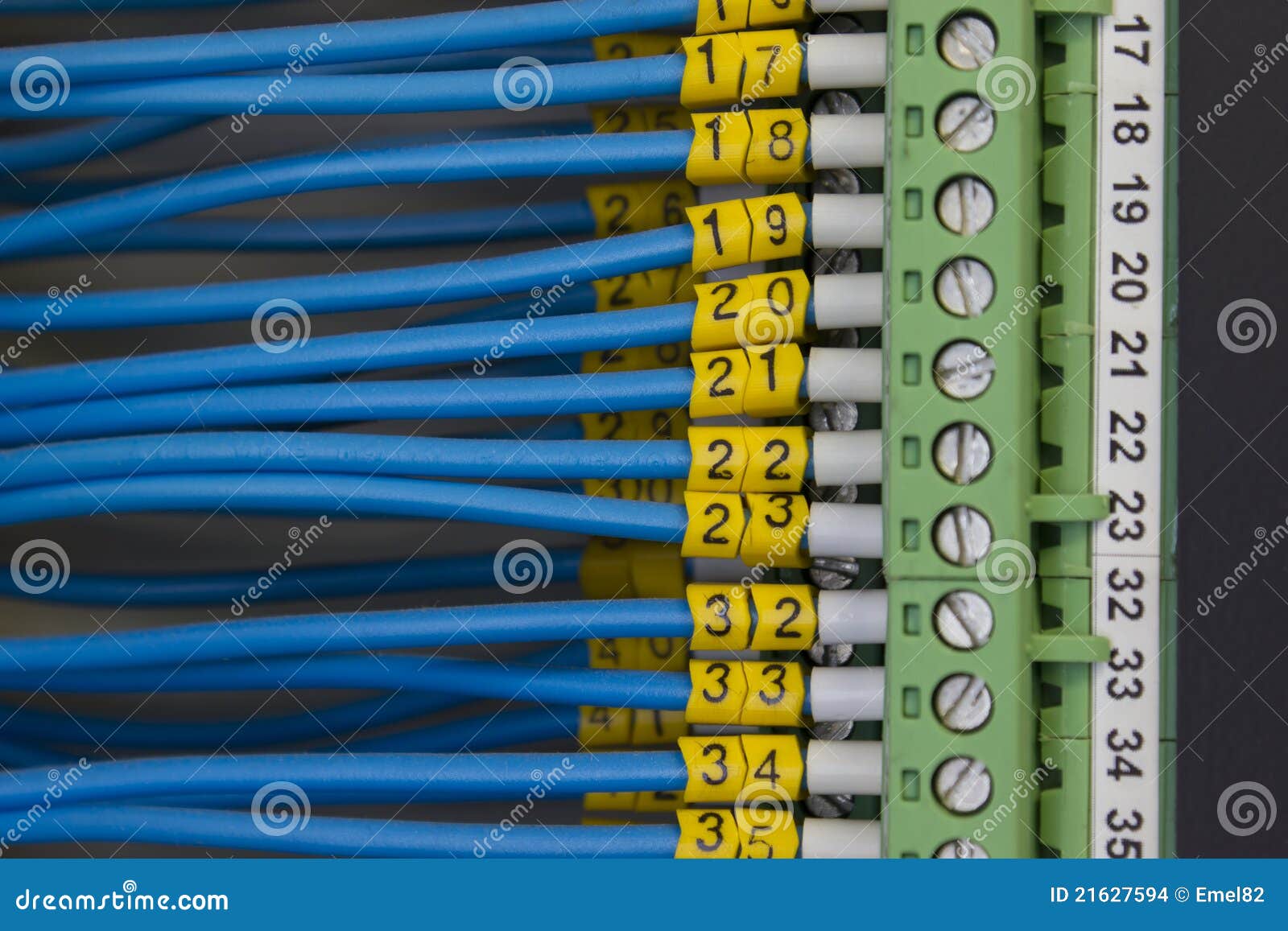 Electrical Signaling Wiring Stock Photo - Image of circuit, connector ...
