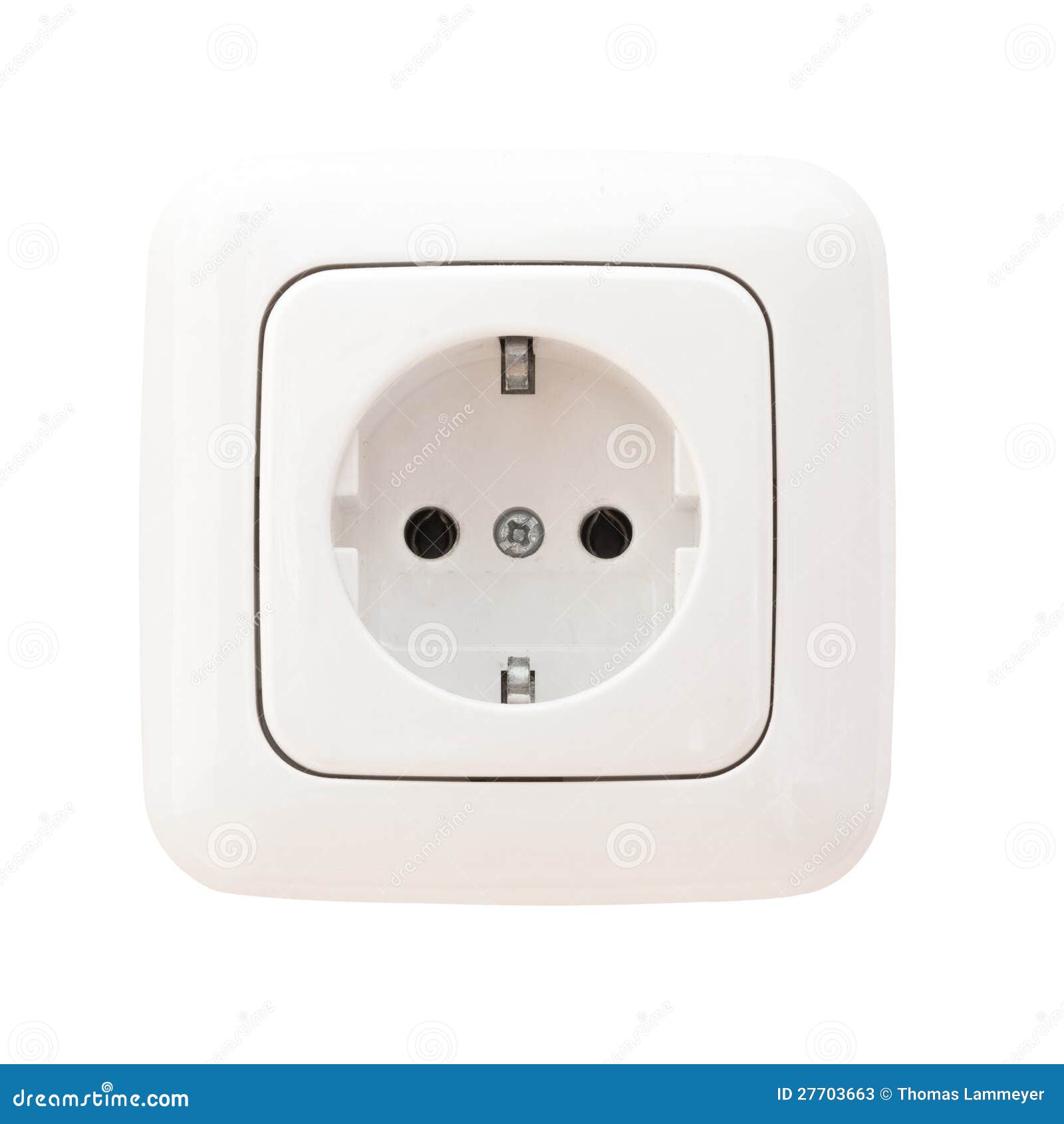 Electrical socket stock image. Image of connection, europe - 27703663