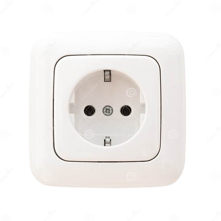 Electrical socket stock image. Image of connection, europe - 27703663