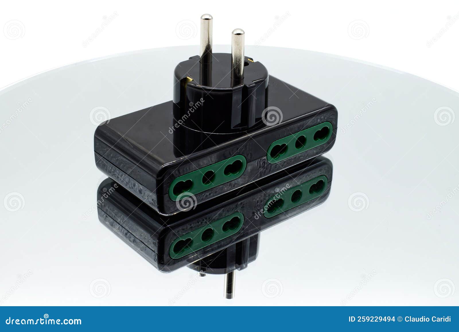 Electrical Socket Adaptor. Connecting Devices To Home Power Isolated on ...