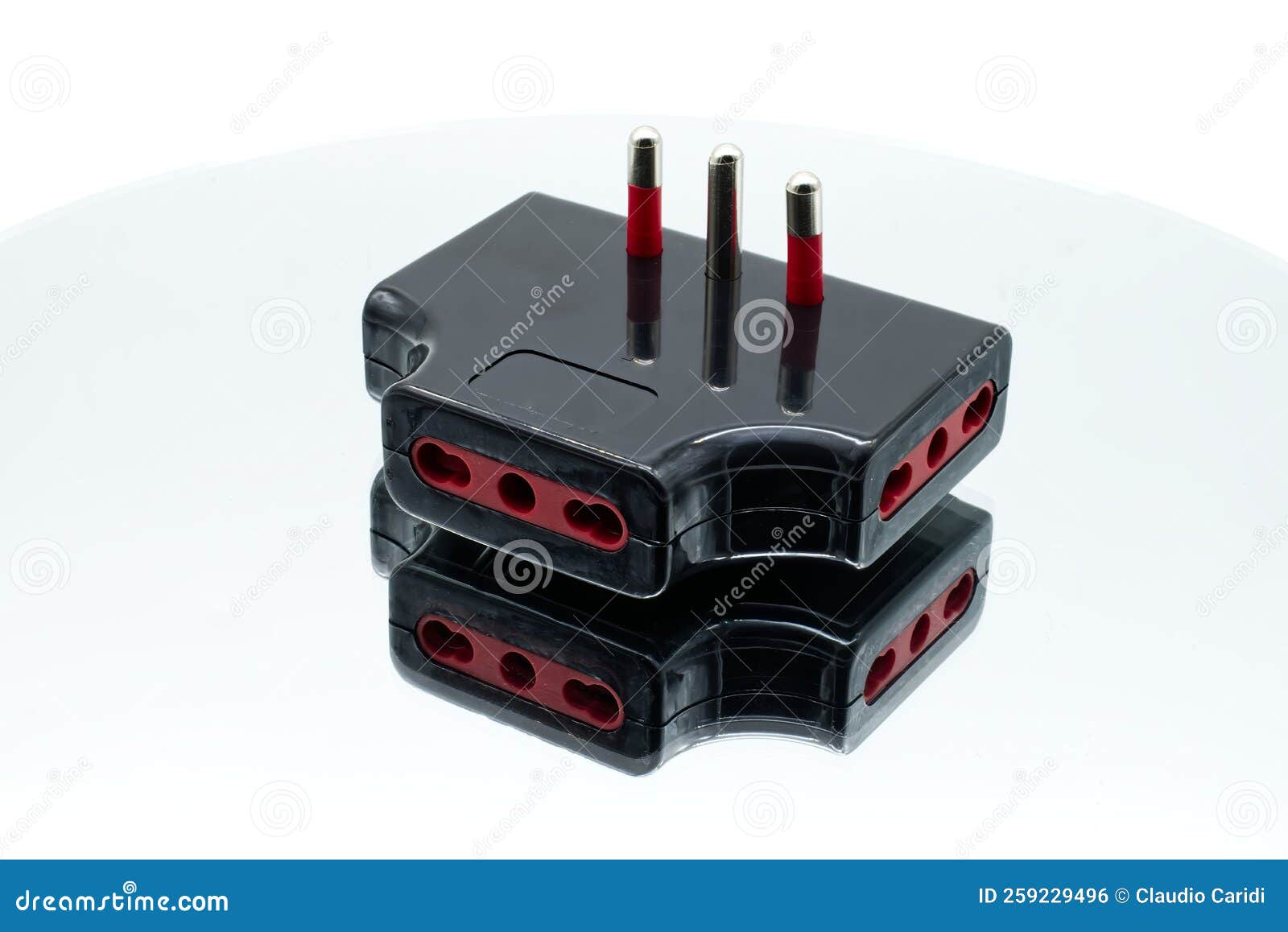 Electrical Socket Adaptor. Connecting Devices To Home Power Isolated on ...