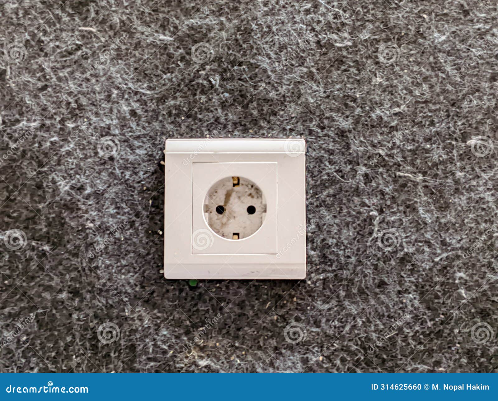 Electrical Socket on the Floor Stock Photo - Image of white, line ...