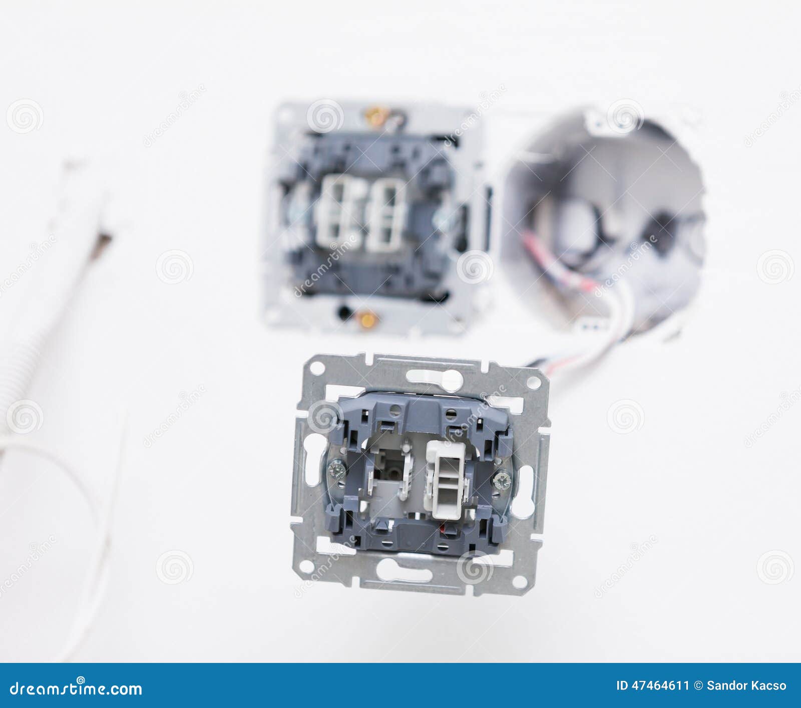 Electrical socket stock image. Image of electric, handyman - 47464611