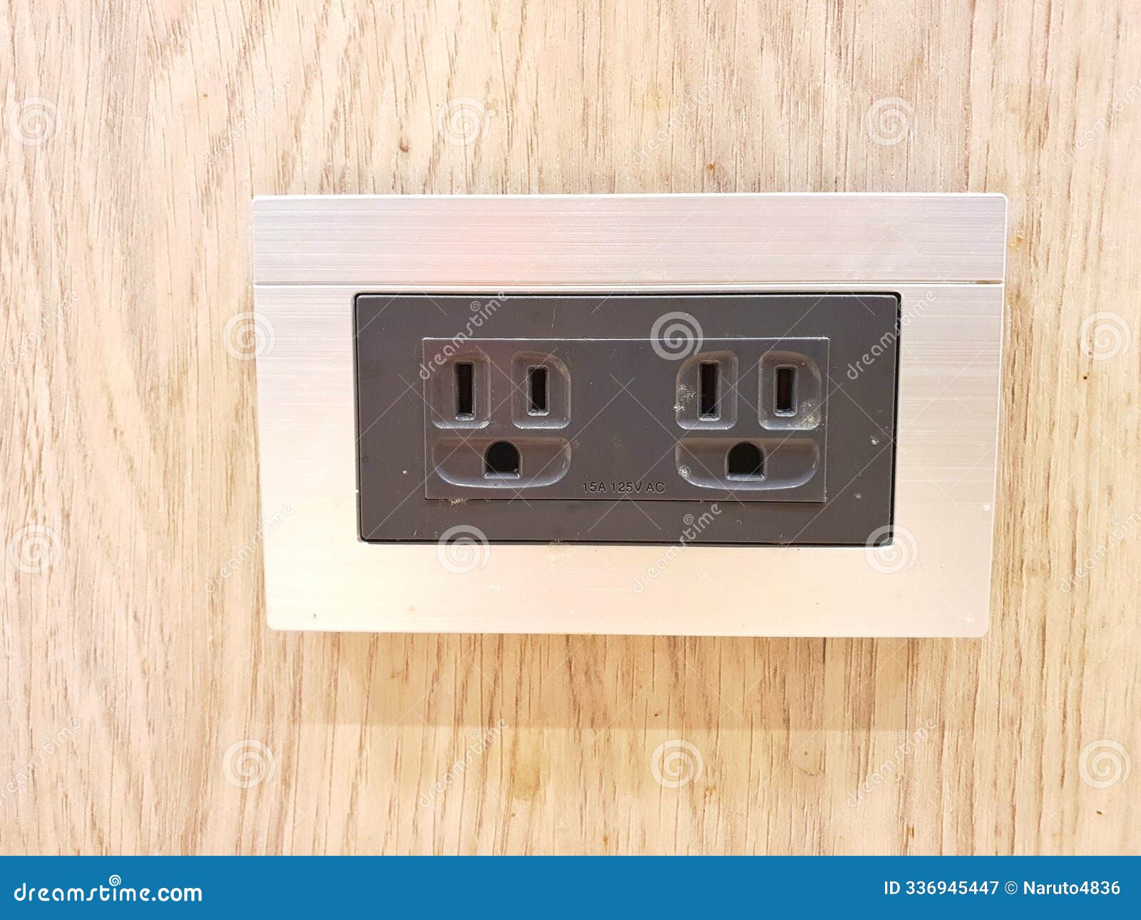 Socket Plug Installation. Electrican Repair And Installing Socket ...