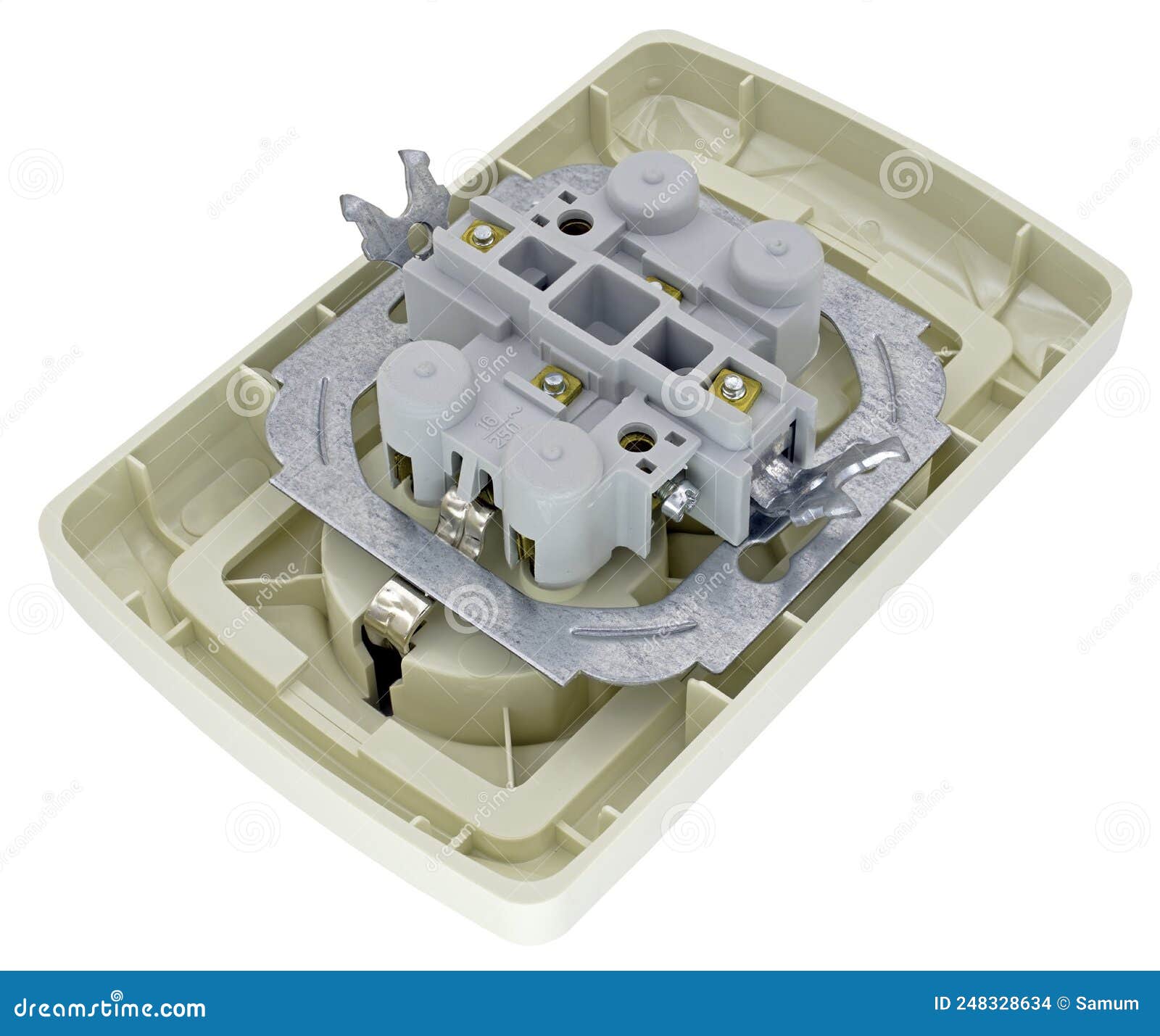 Electrical Socket for Plugging into the Wall Stock Photo - Image of ...