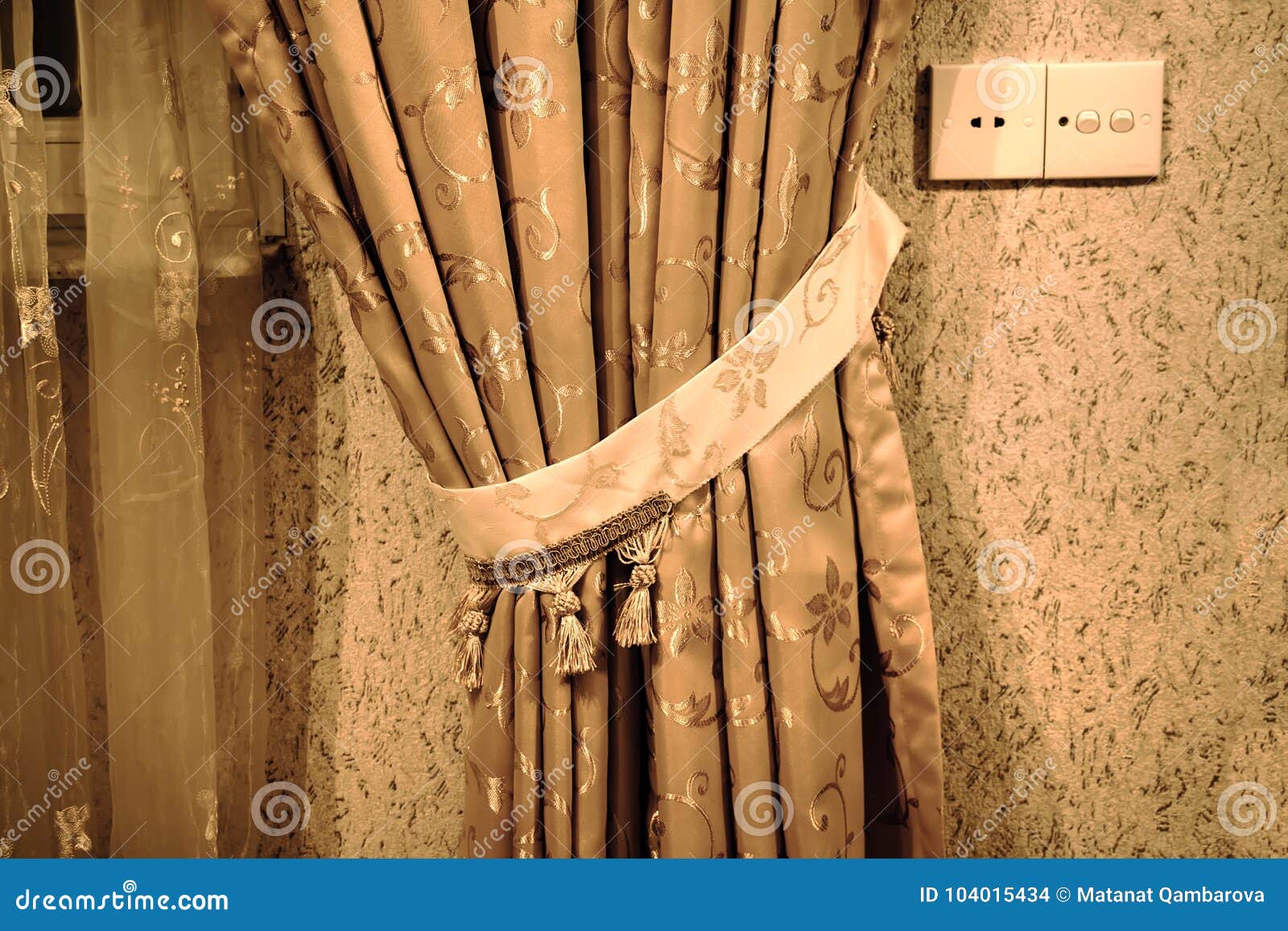 Socket And Switch, Hidden Wiring. High Voltage Installation. Electrical ...