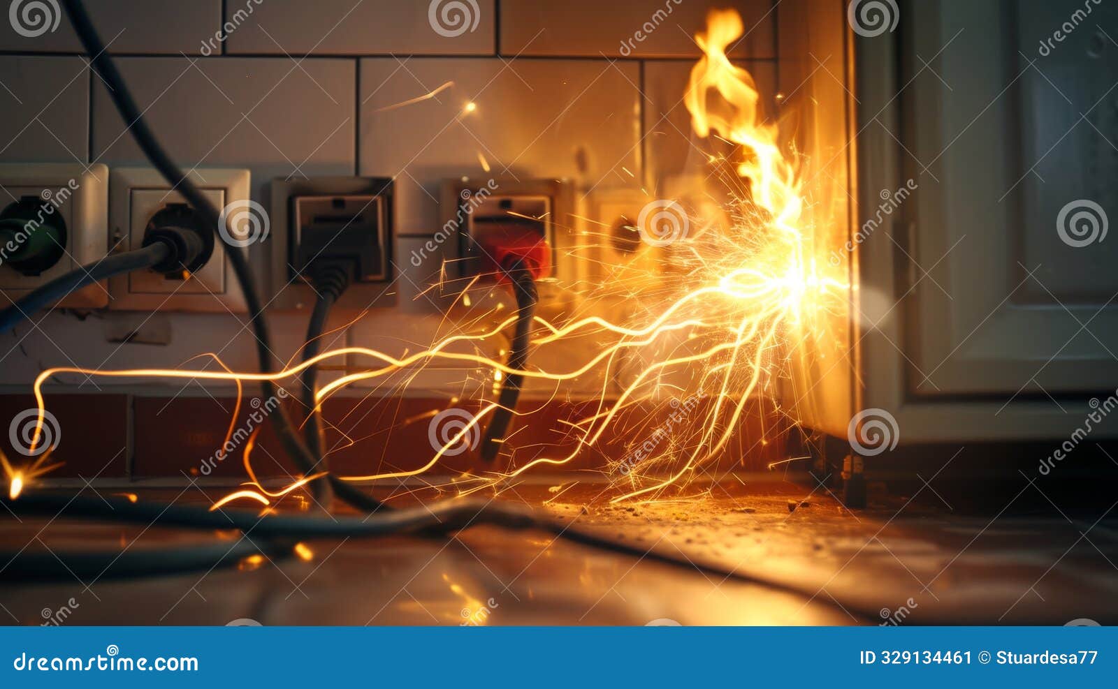 Overloaded Power Board Royalty-Free Stock Photo | CartoonDealer.com ...