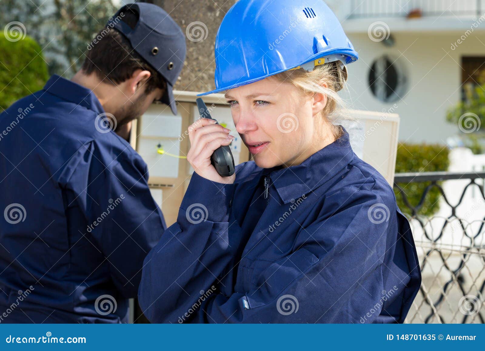 Electrical Specialist Asking for Assessment Stock Image - Image of ...