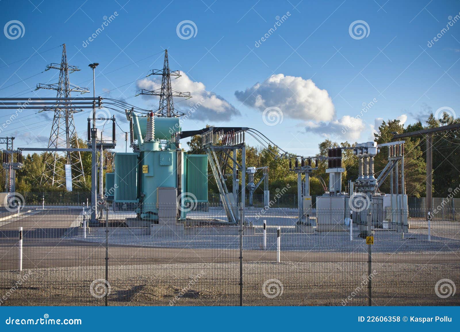 Electrical substation stock photo. Image of fuse, enviroment - 22606358