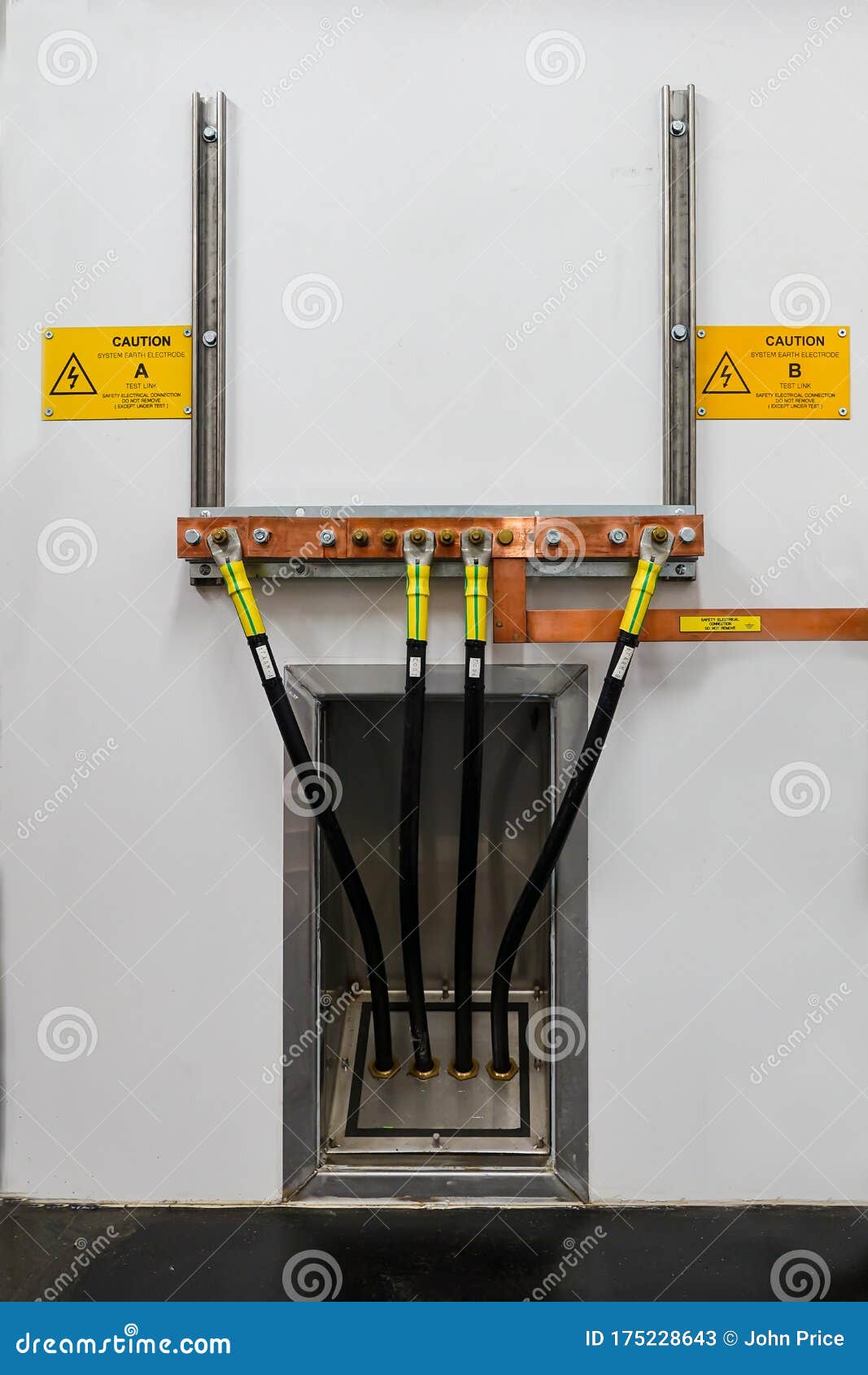 Electrical Substation Earthing System Stock Image - Image of insulation ...