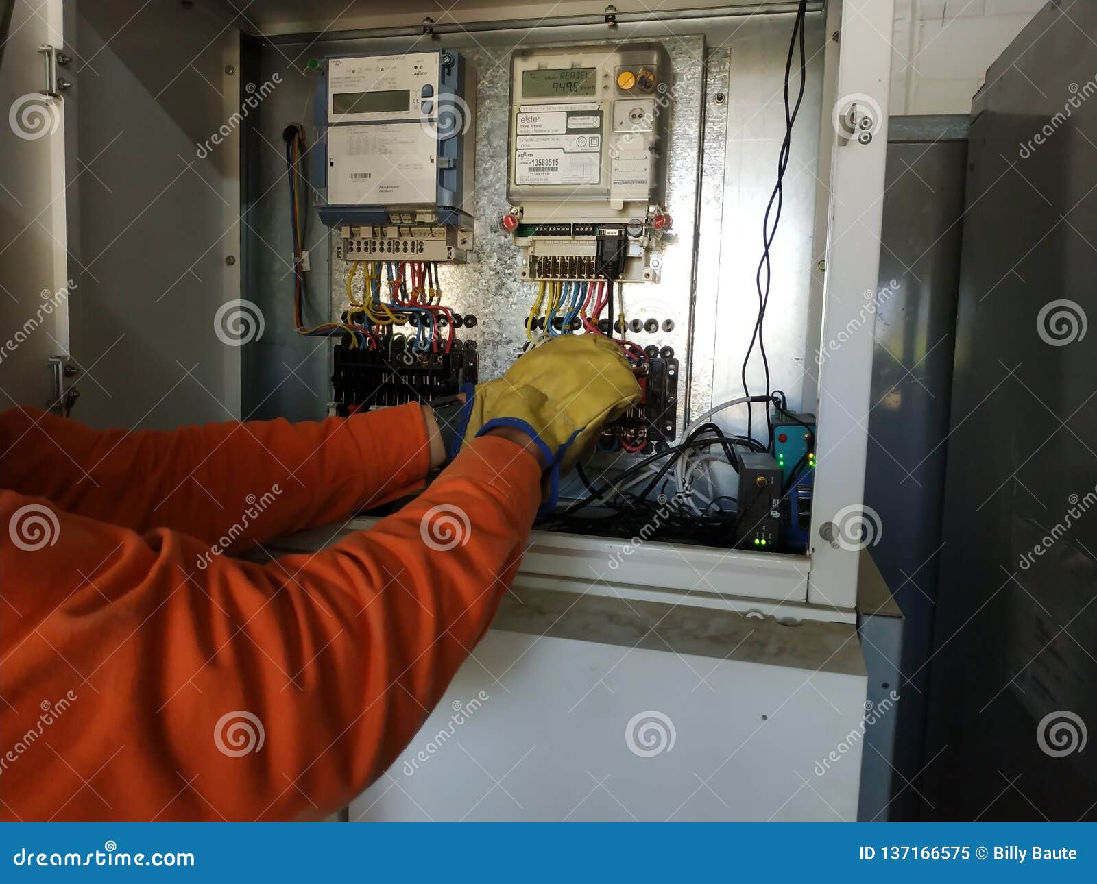 Corrective Electrical Manteniance Editorial Image - Image of corrective ...