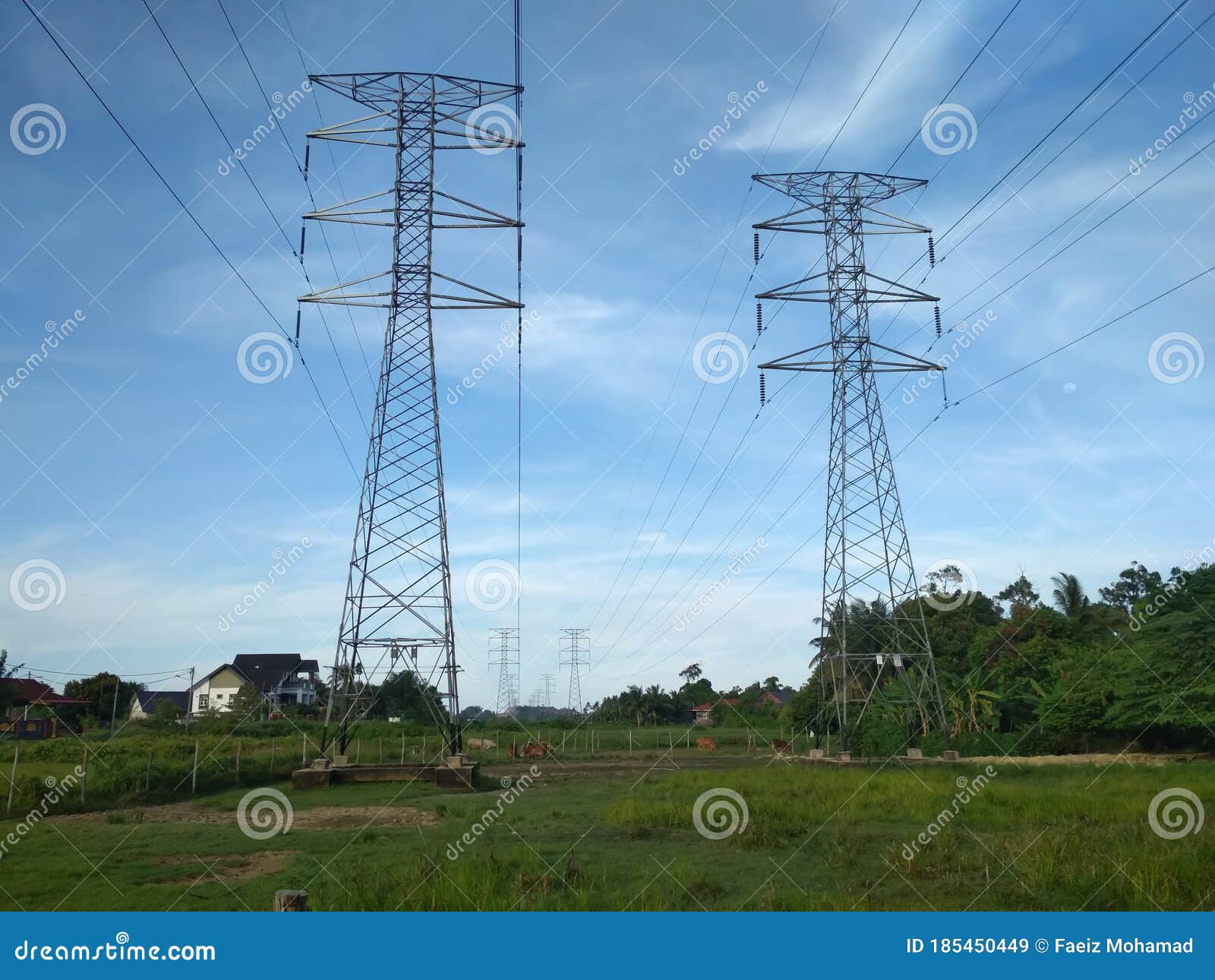 Electrical substations stock image. Image of cabel, fieldelectrical ...