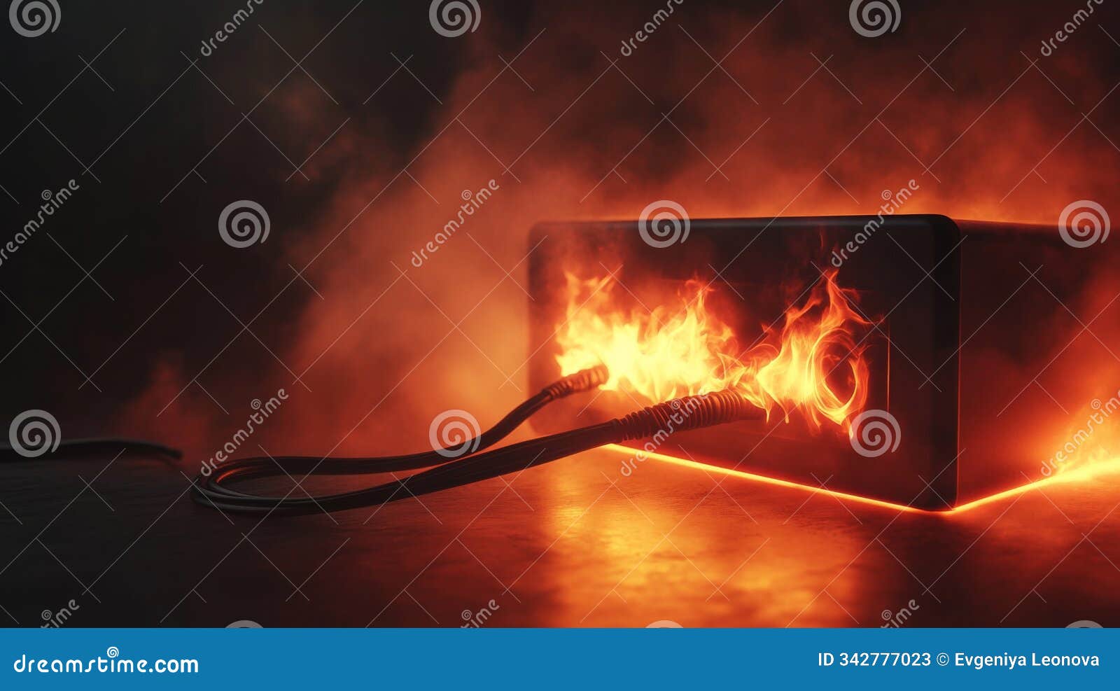 Electrical Surge Protector with Extension Cord Catches Fire ...
