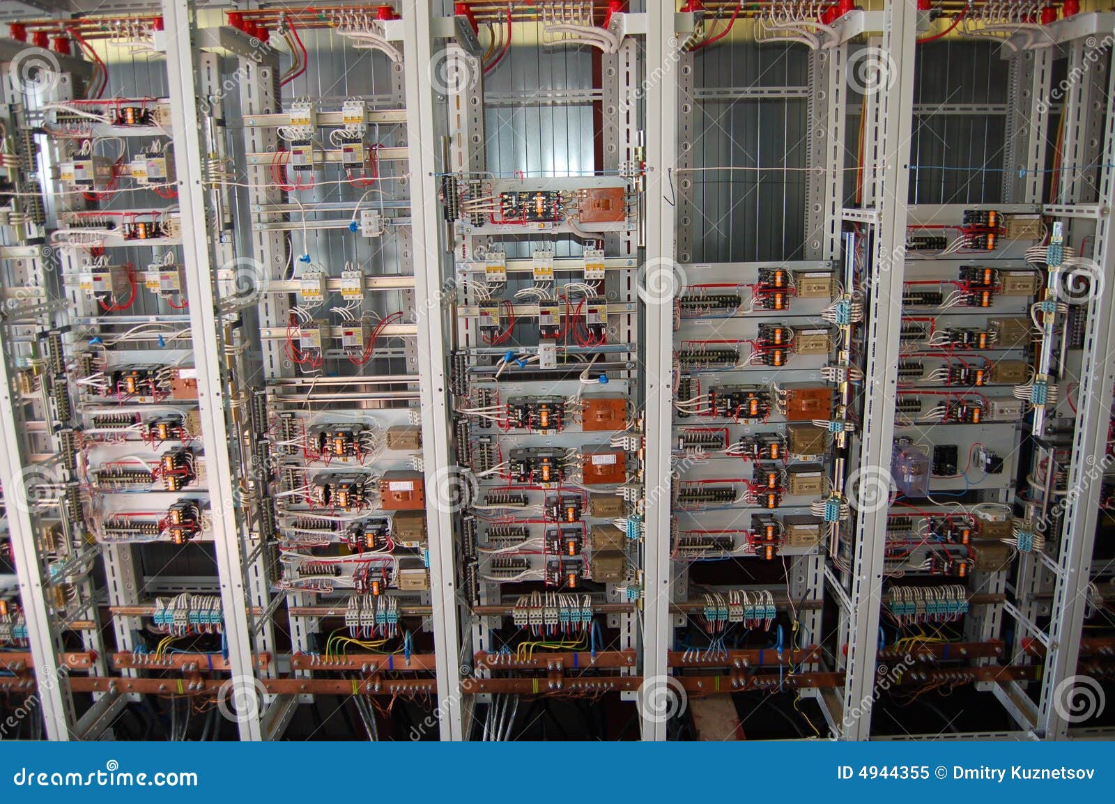 Electrical Switch Board Control Stock Image - Image of electricity ...